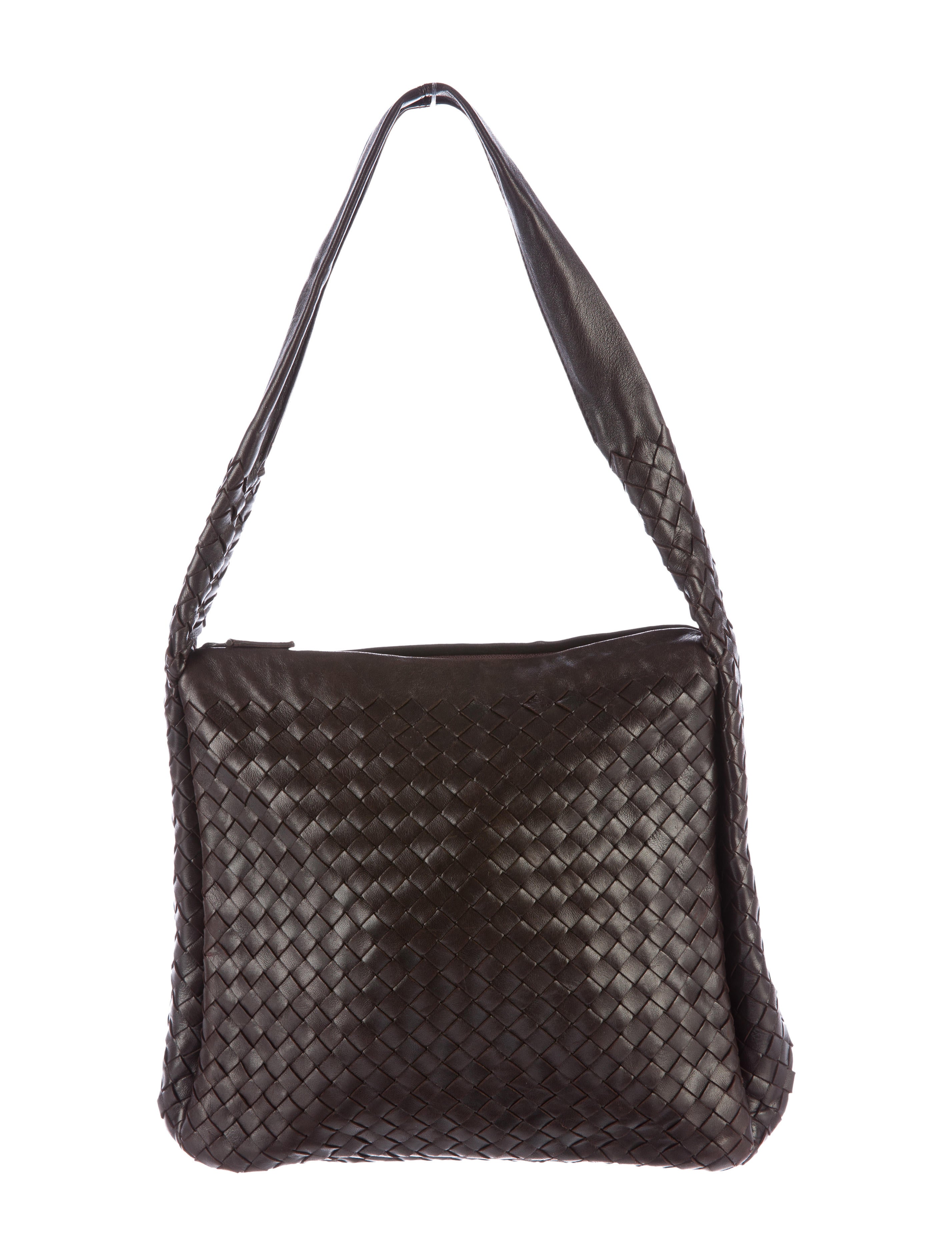 Bottega Veneta Intrecciato Leather Shoulder Bag - Handbags - BOT46193 ...