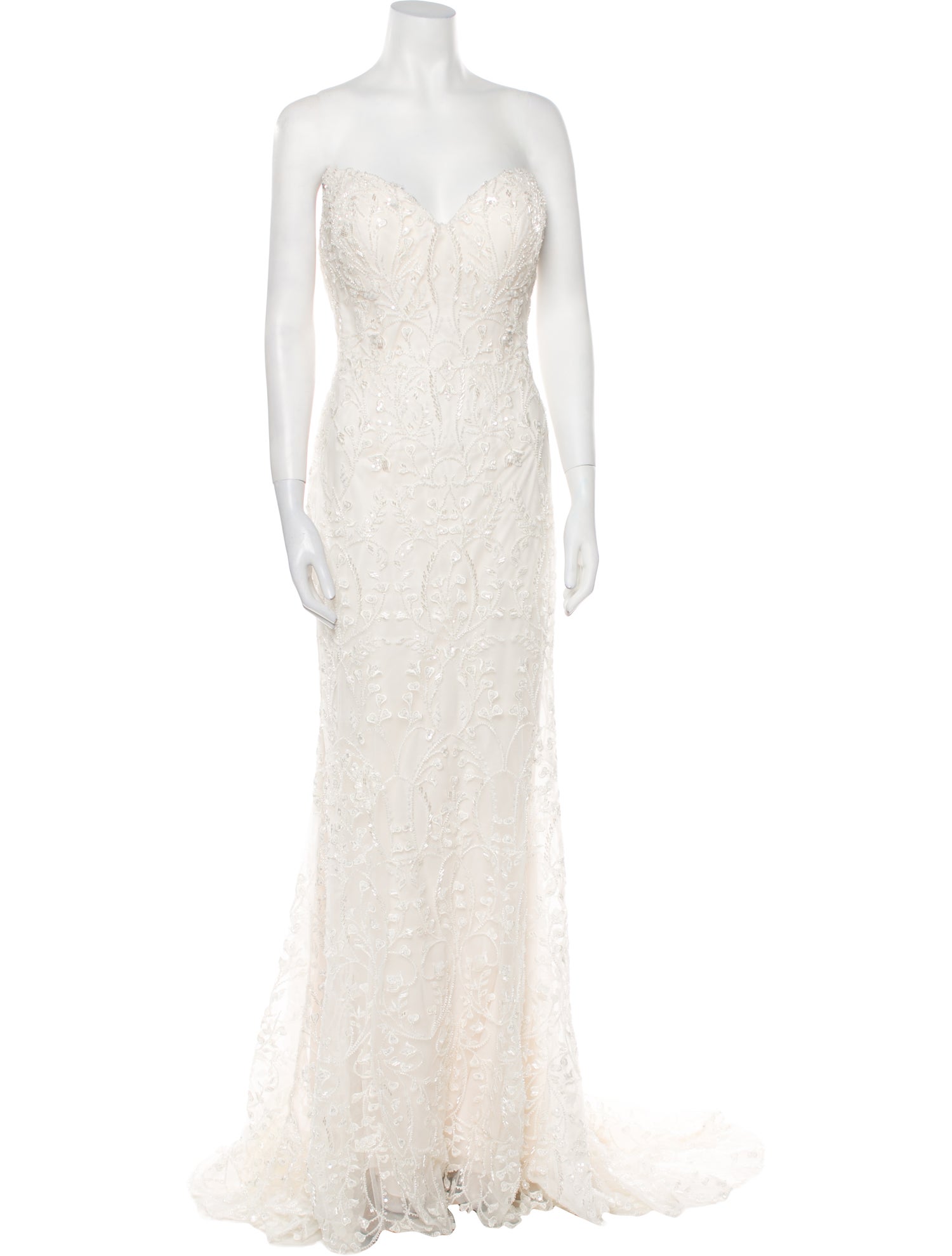 Madison James Strapless Long Dress w/ Tags - Neutrals Dresses, Clothing ...