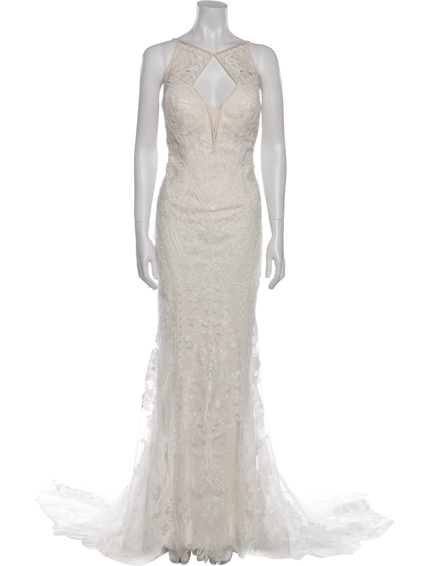 Madison James Scoop Neck Long Dress w/ Tags - Neutrals Dresses ...