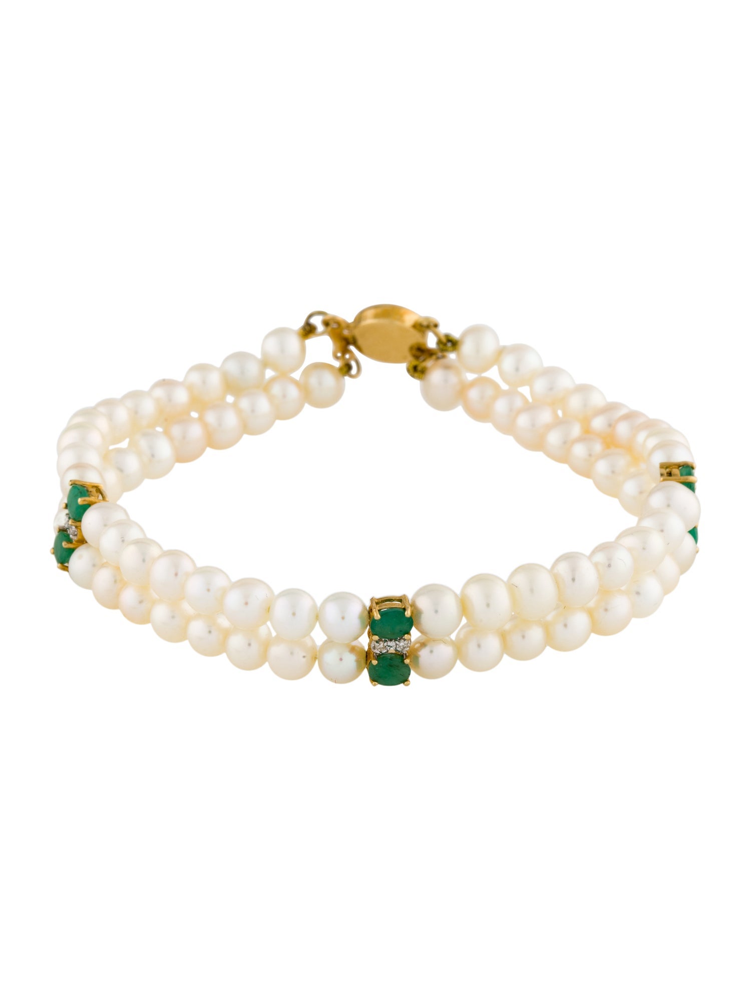 Meredith Frederick Jewelry 14K Onyx Bead Bracelet - 14K Yellow Gold ...