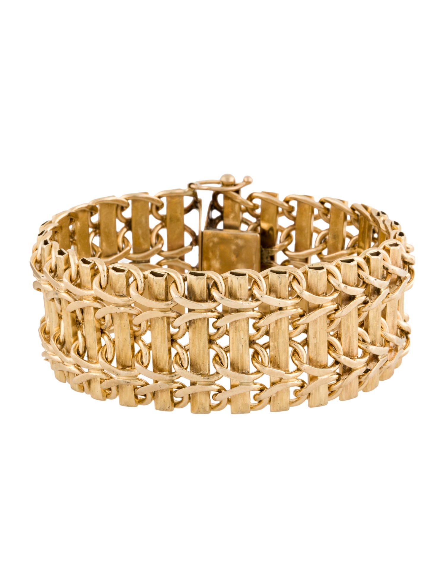 Konstantino Diamond Wide Cuff Bracelet - 18K Yellow Gold Bangle ...
