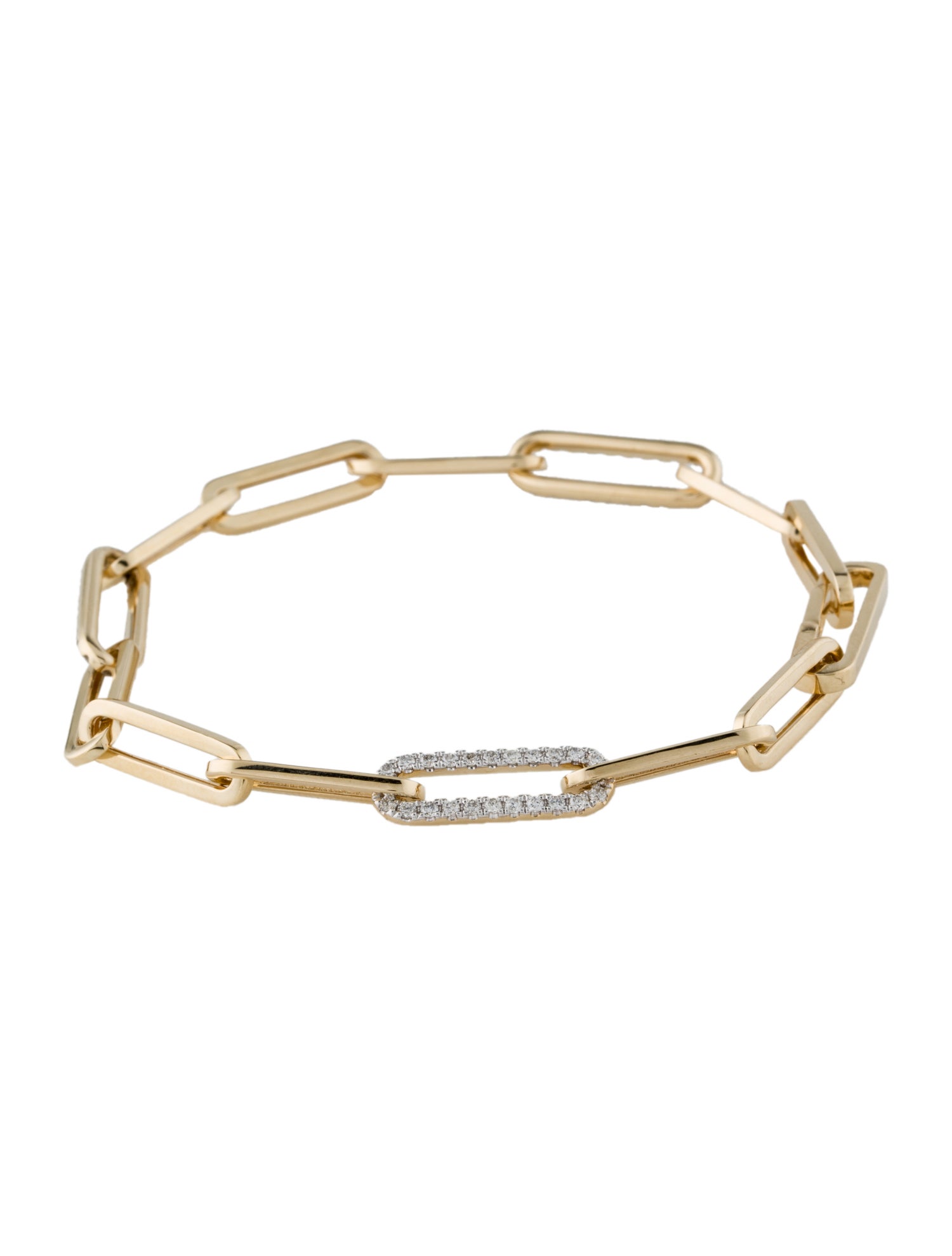 Christian Dior Vintage CD Link Bracelet - Gold-Plated Link, Bracelets ...