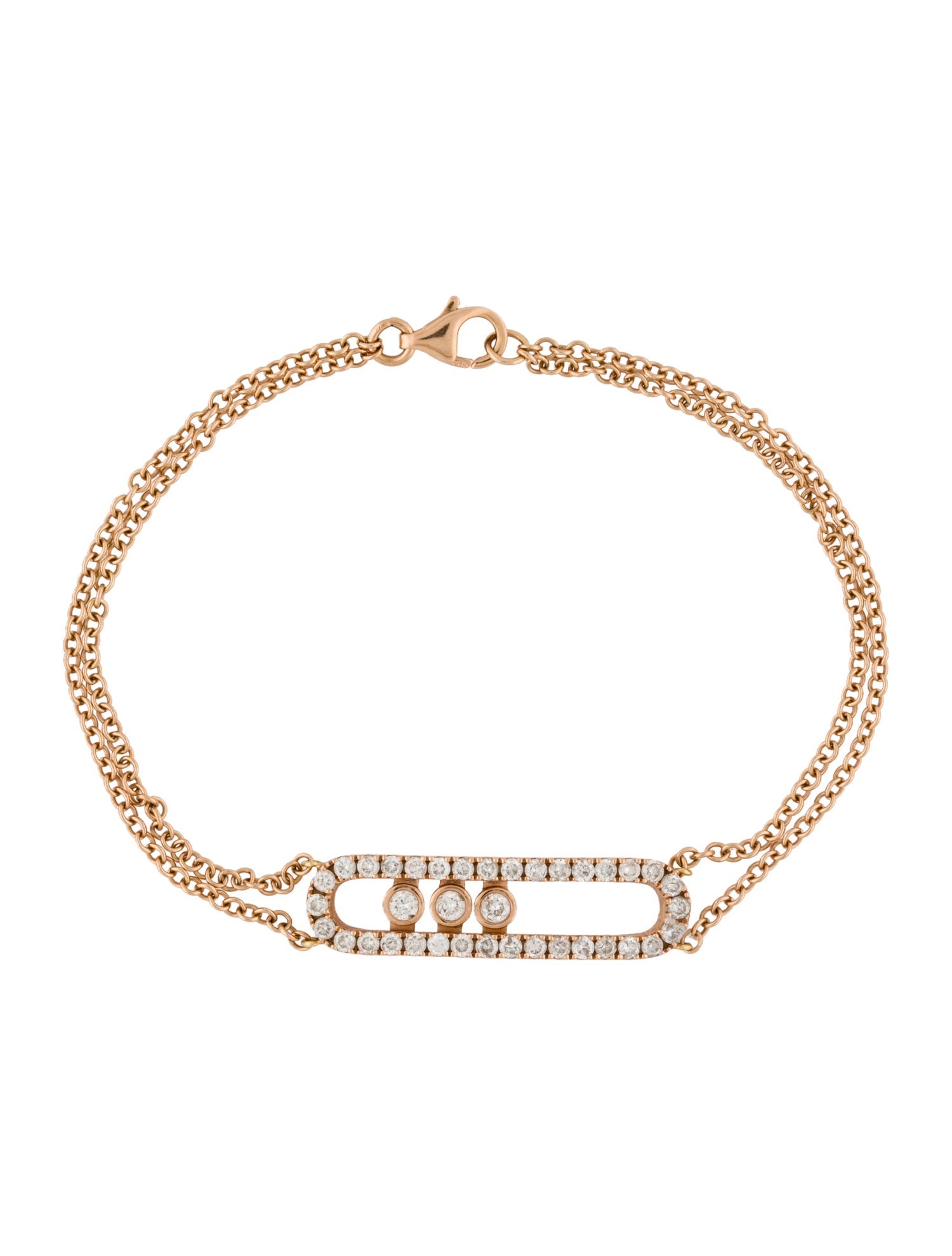 Bracelet 14K 2.89ctw Ruby & Diamond Station Bracelet - 14K Yellow Gold Station, Bracelets ...