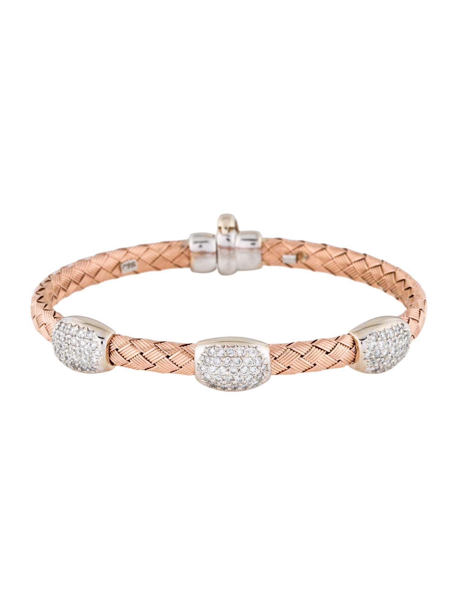 Adina Reyter 14K Diamond Premier Amigos Station Station Bracelet - 14K ...