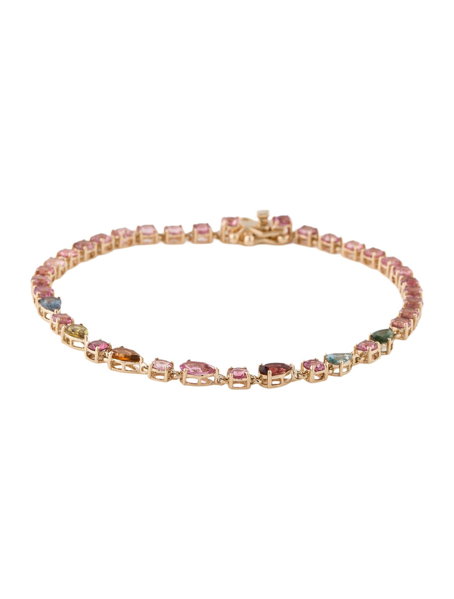 Mejuri 14K Large Square Oval Chain Bracelet - 14K Yellow Gold Link ...