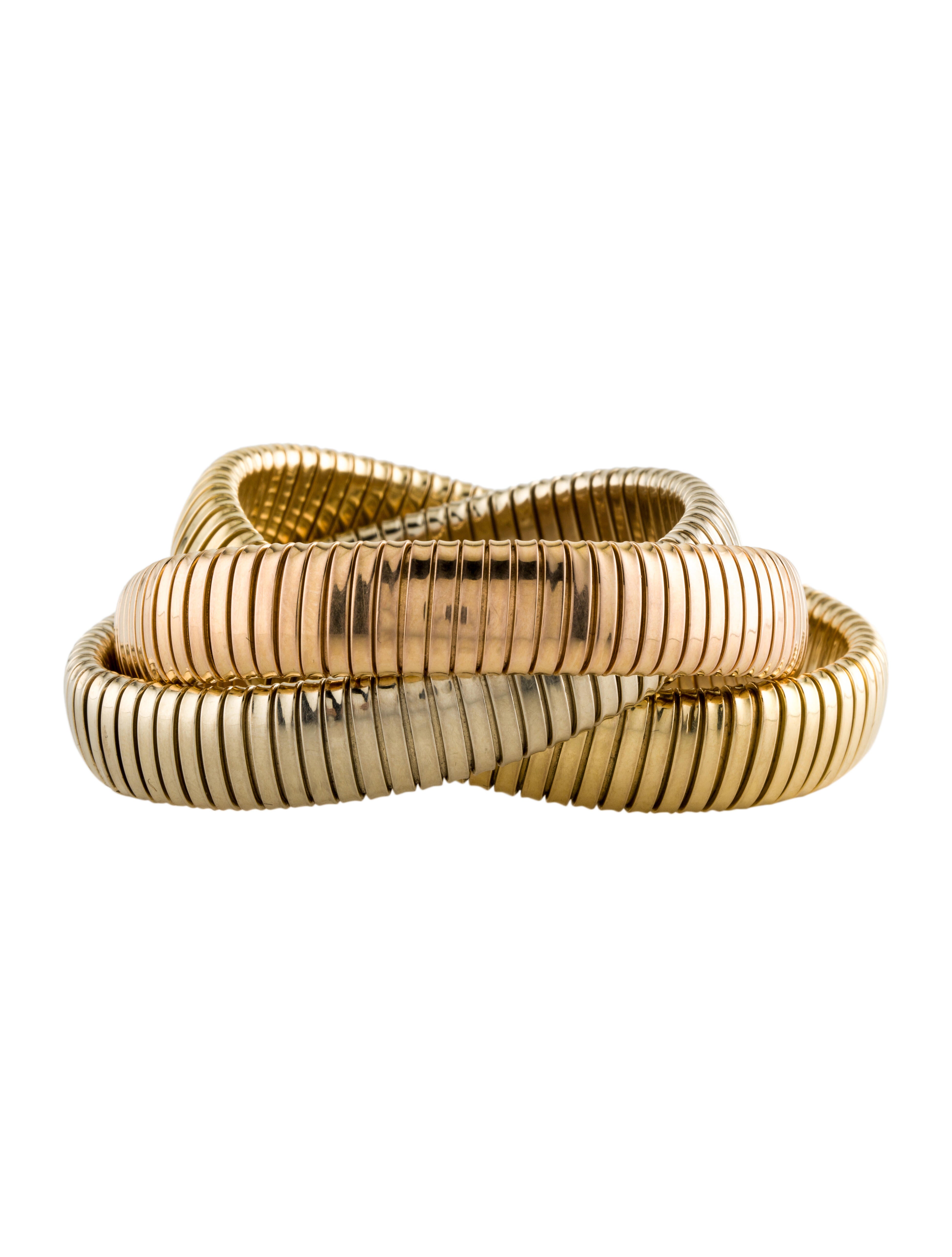 Bracelet 18K Carlo Weingrill Rolling Bracelet - 18K Yellow Gold Rolling ...