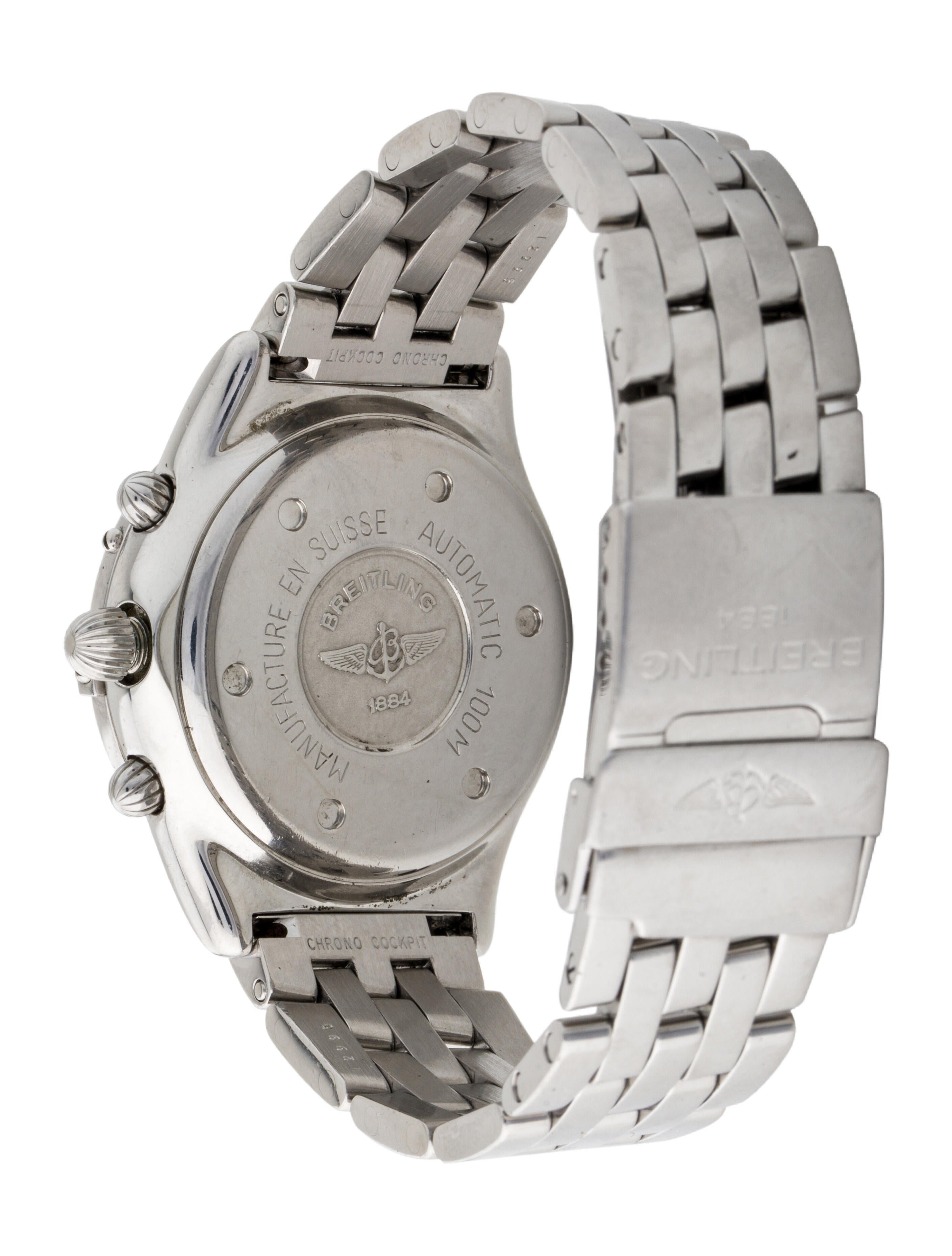 Breitling Chrono Cockpit Watch - A30012 | The RealReal