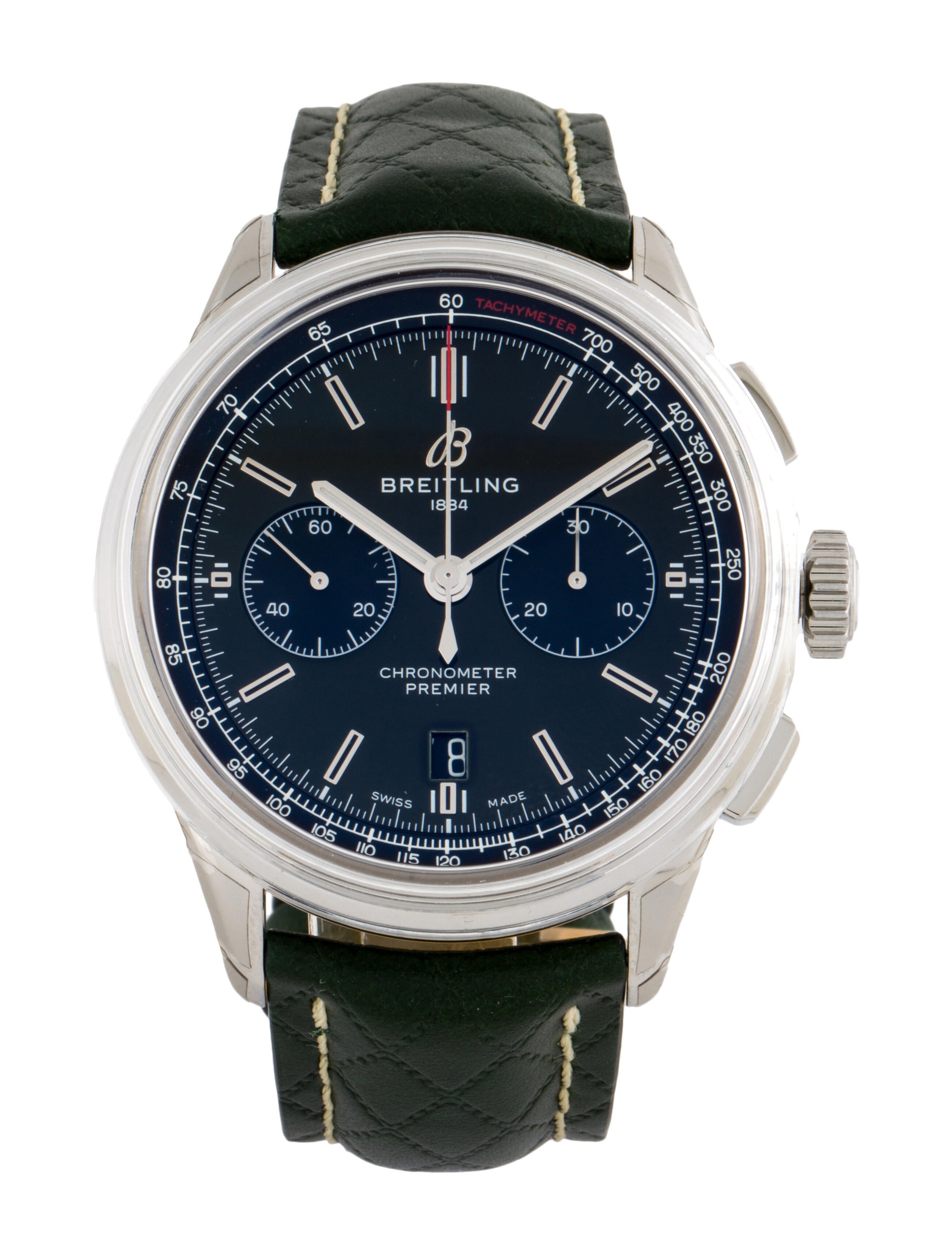 Breitling Premier B01 Watch w/ Tags - AB01185A1L1X1 | The RealReal