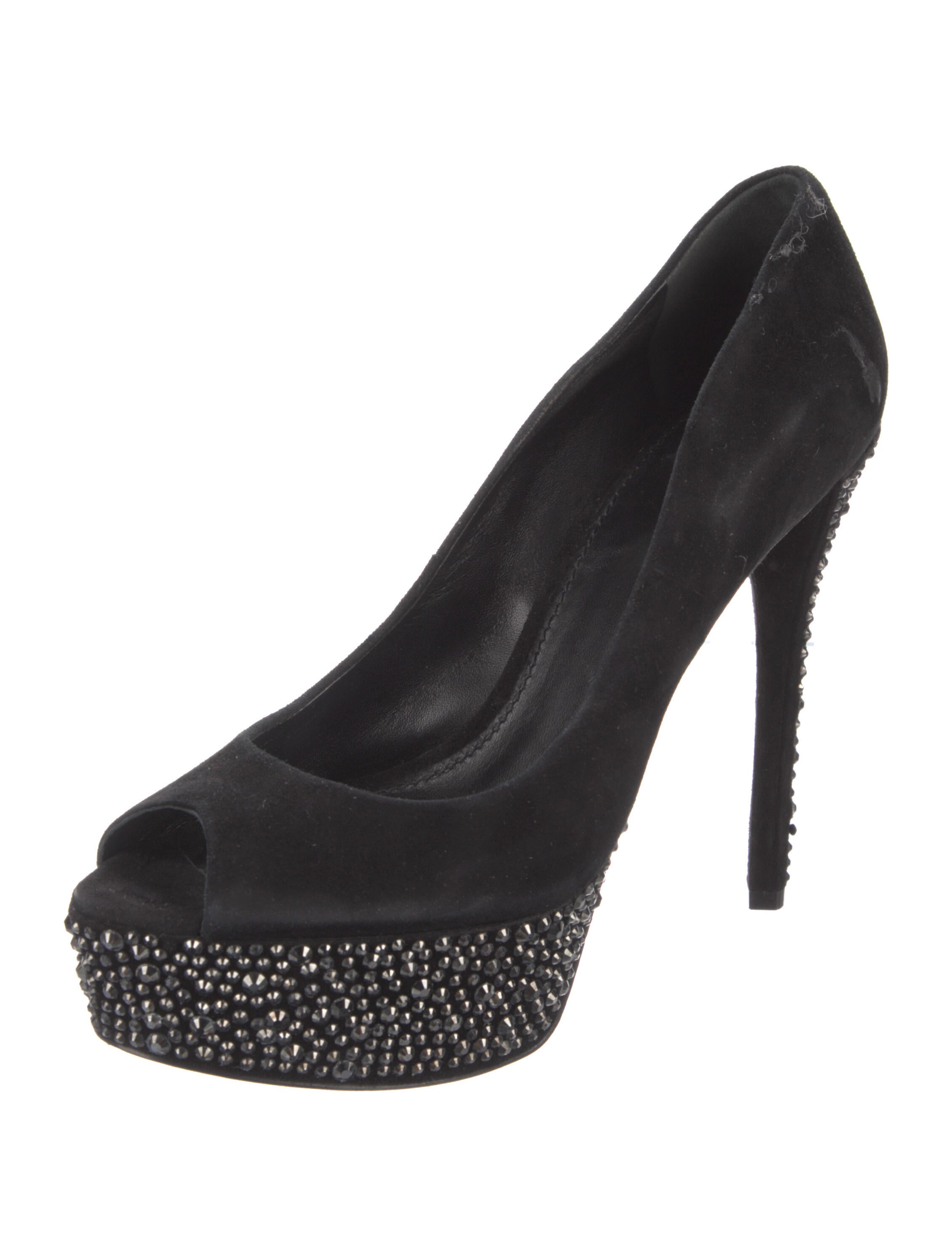 Brian Atwood Felini Ponyhair Pumps - Black Pumps, Shoes - BRI21401 ...