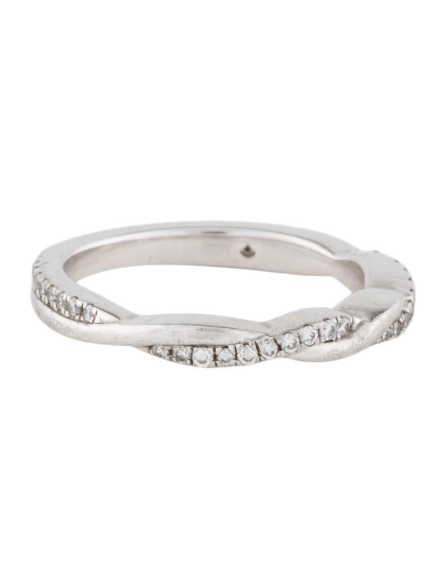Brilliant Earth Platinum Diamond Twist Wedding Band - 950 Platinum ...