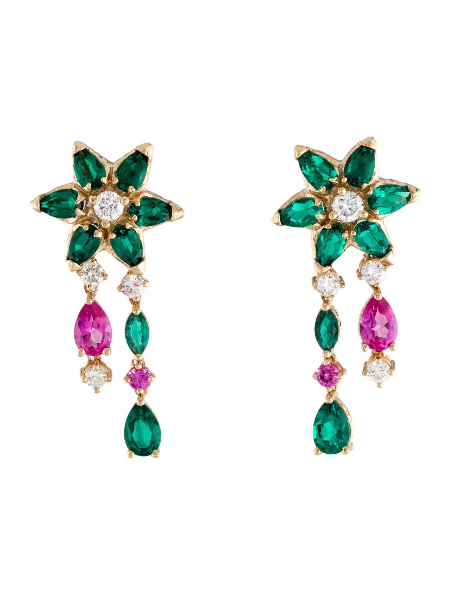 Brilliant Earth 18K Lab-Grown Diamond, Synthetic Sapphire & Synthetic ...