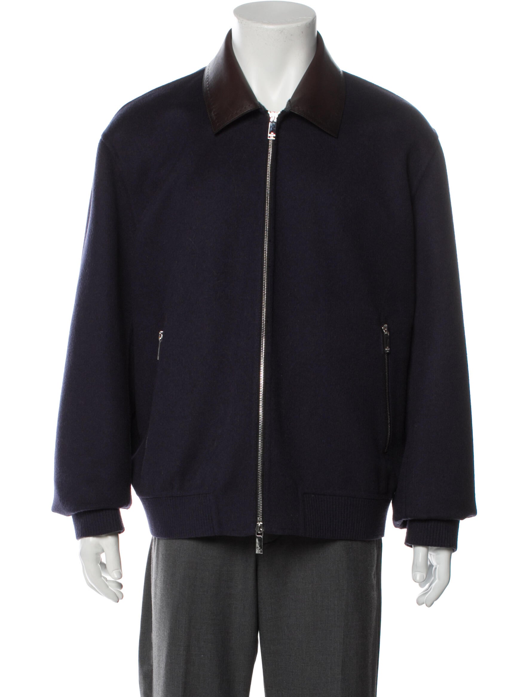 Berluti Bomber Jacket - Blue Outerwear, Clothing - BRL26470 | The RealReal