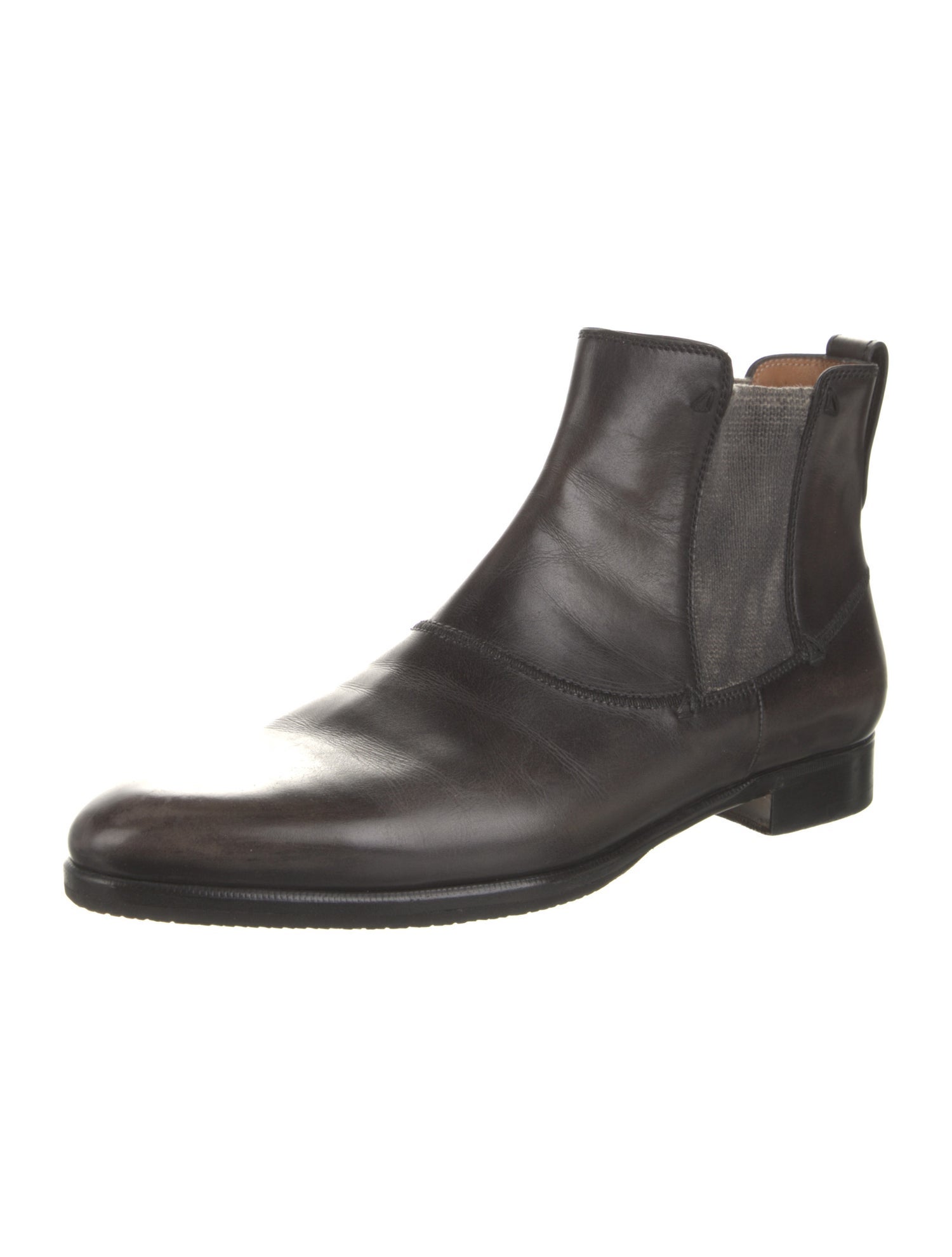 Berluti Leather Chelsea Boots Black Boots Shoes Brl27133 The Realreal