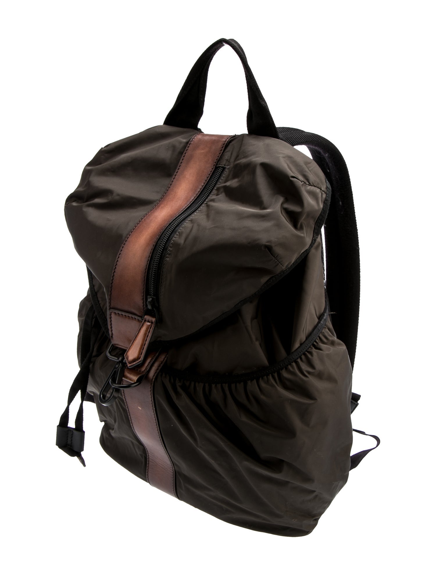 Bottega Veneta Nylon Mesh Backpack - Green Backpacks, Bags - BOT233931 ...