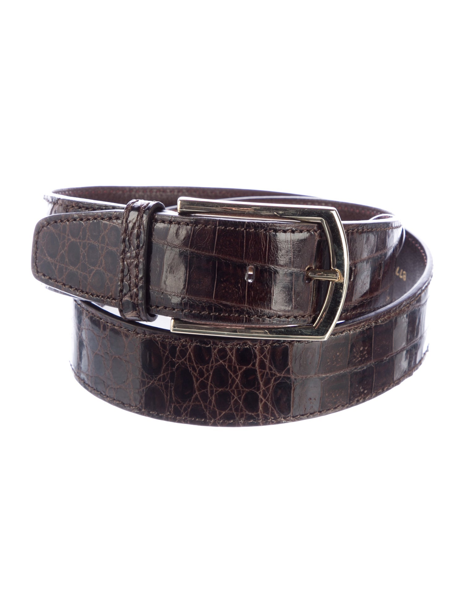 Brioni Crocodile Belt - Brown Belts, Accessories - BRO70529 | The RealReal