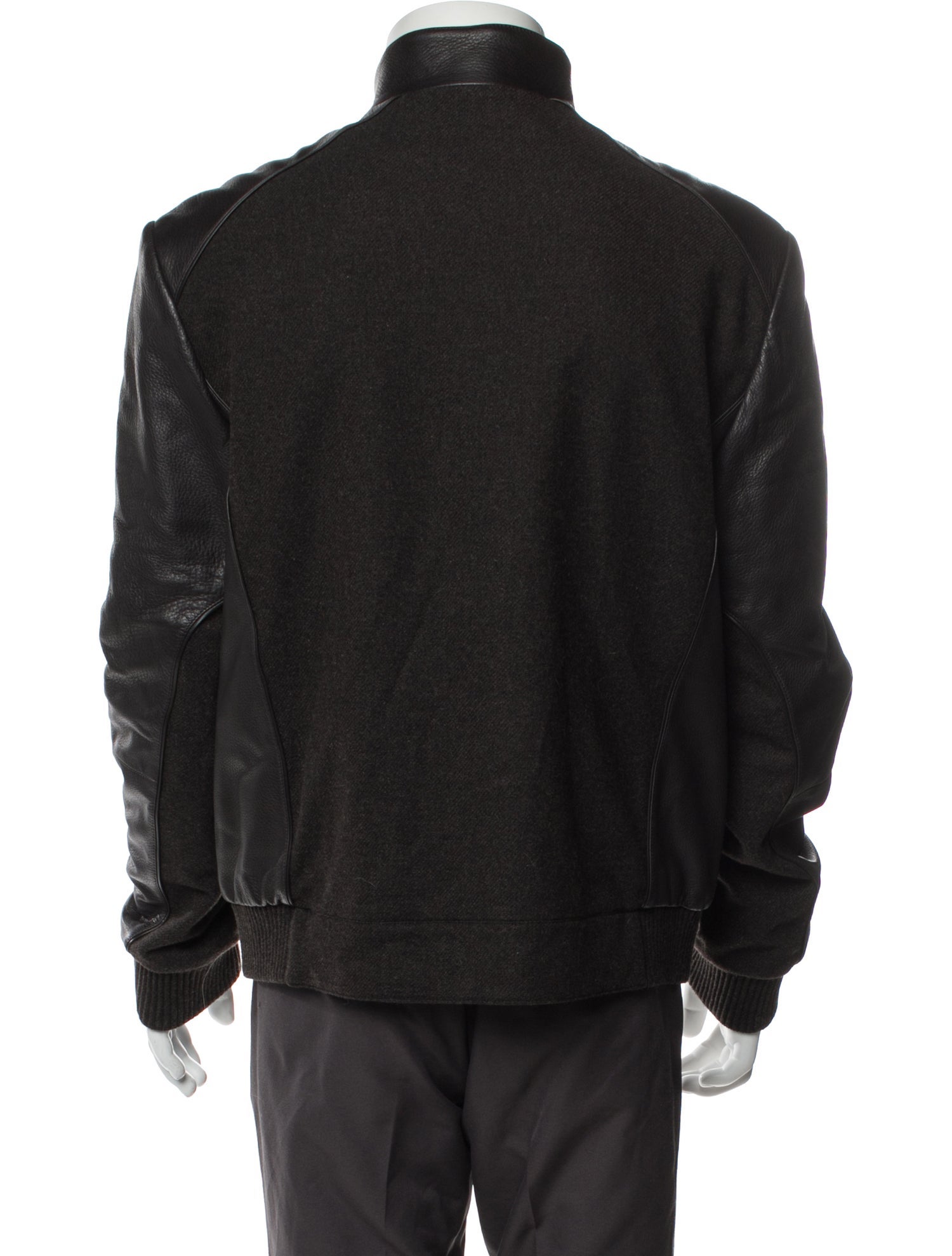 Brioni Leather Jacket - Black Outerwear, Clothing - BRO74672 | The RealReal