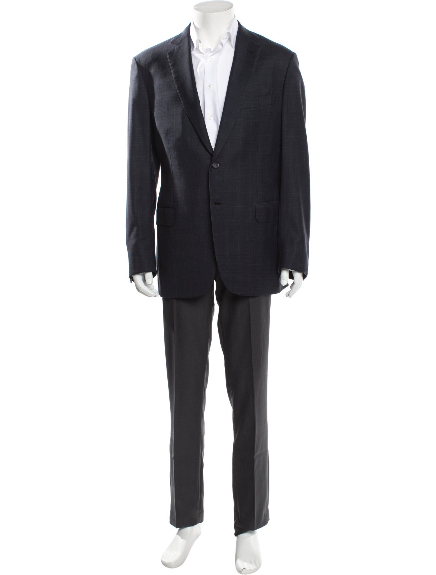 Brioni Wool Blazer - Grey Suiting, Clothing - BRO80447 | The RealReal