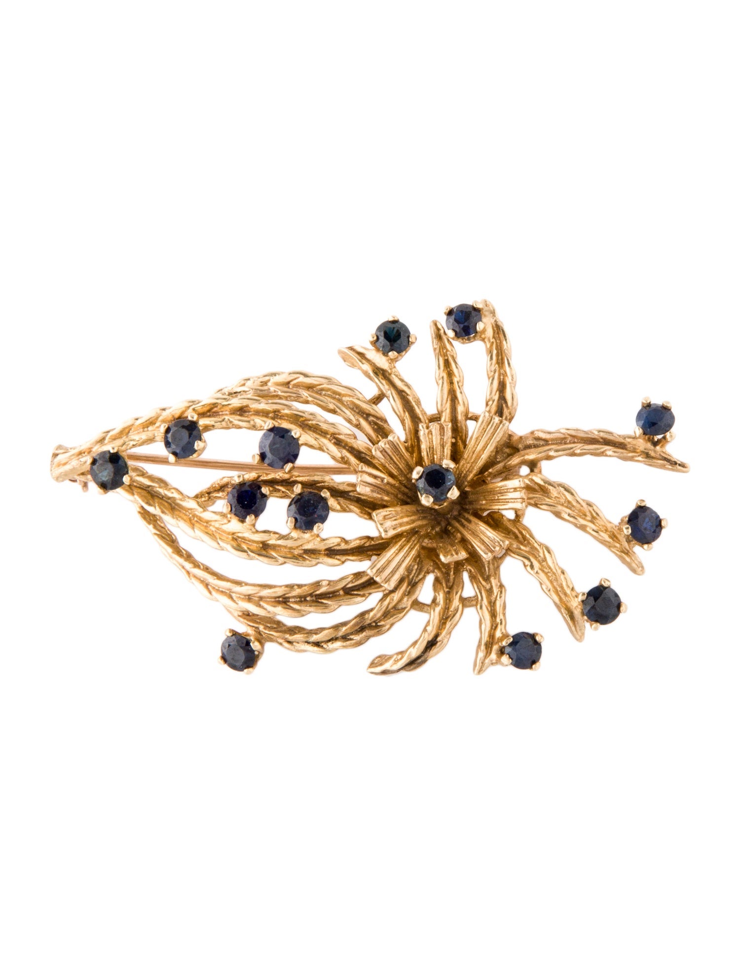 Brooch 14K Lady Bug Brooch - 14K Yellow Gold Pin, Brooches - BROOC41066 ...