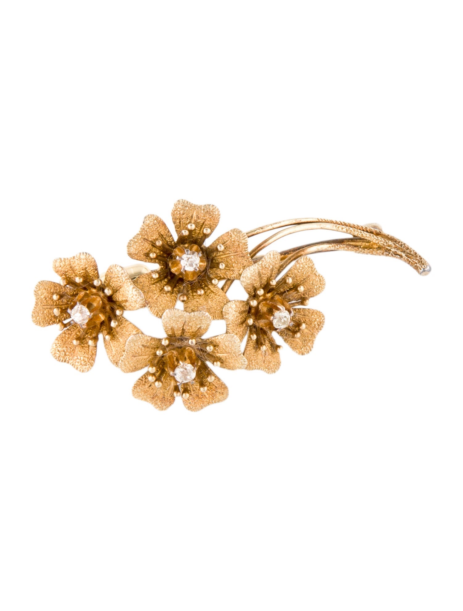 Tiffany & Co. Ginkgo Leaf Brooch - Sterling Silver Pin, Brooches ...