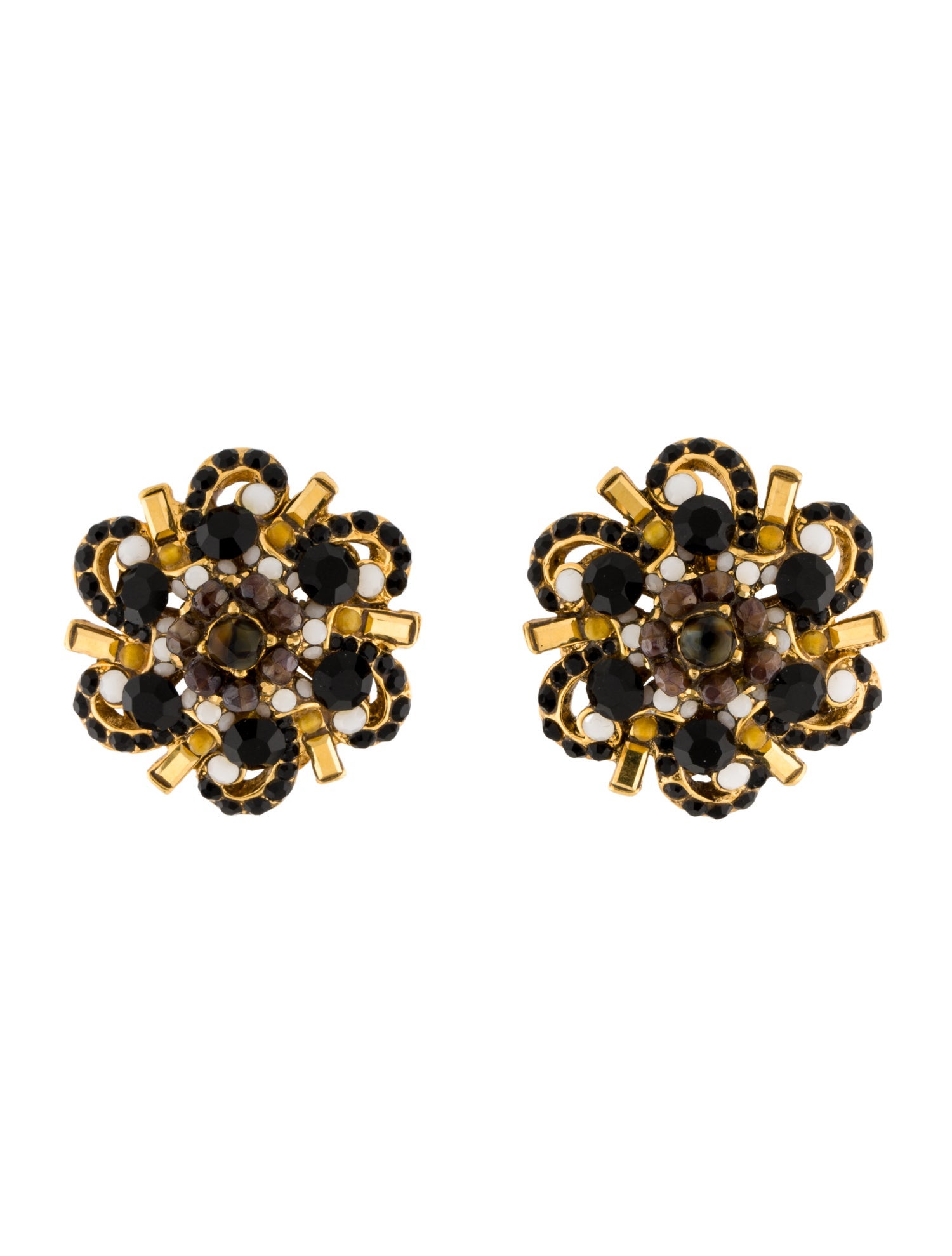 Rebecca de Ravenel Silk Cord Wrapped Twisty Drop Clip-On Earrings ...