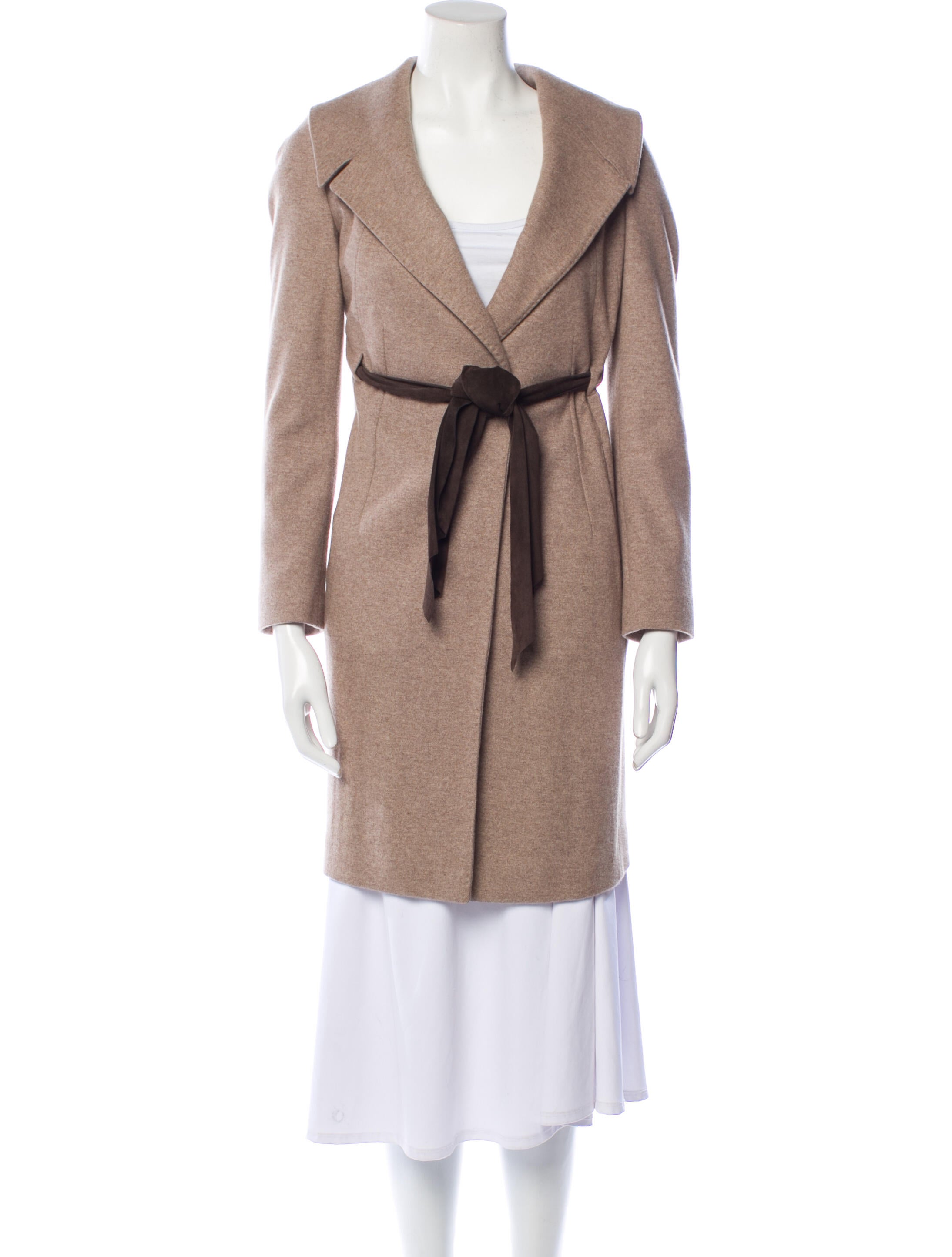Brunello Cucinelli Colorblock Pattern Trench Coat - Neutrals Coats ...