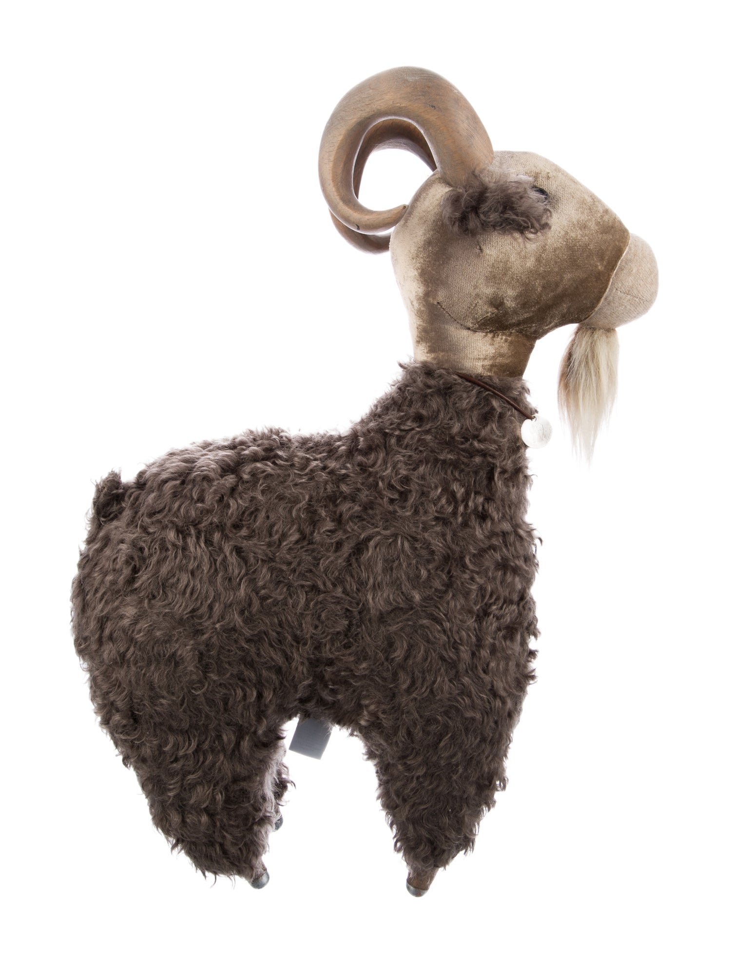 Brunello Cucinelli Mountain Goat Plush - Neutrals Kids Decor ...