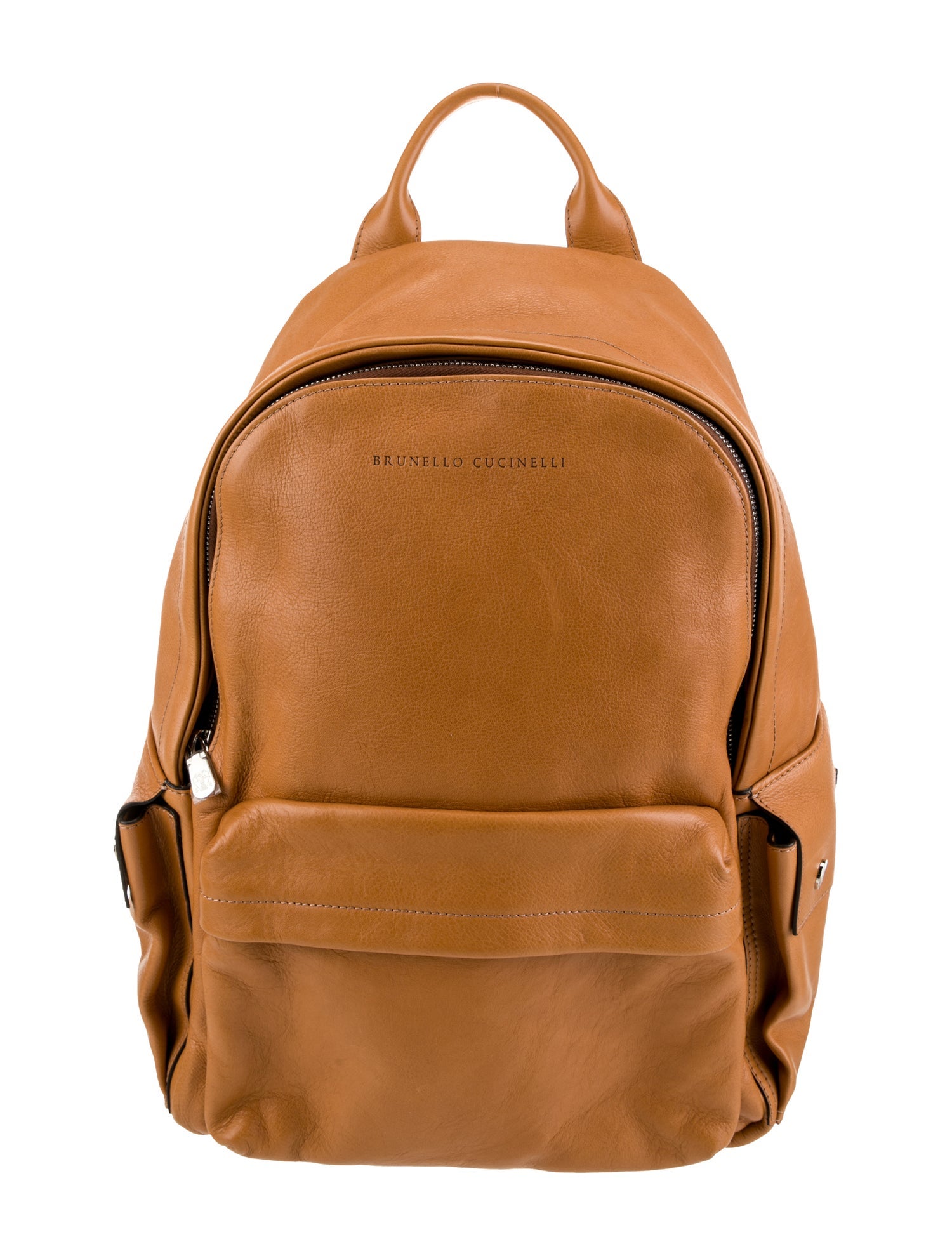 Brunello Cucinelli Leather Backpack - Brown Backpacks, Bags - BRU345508 ...