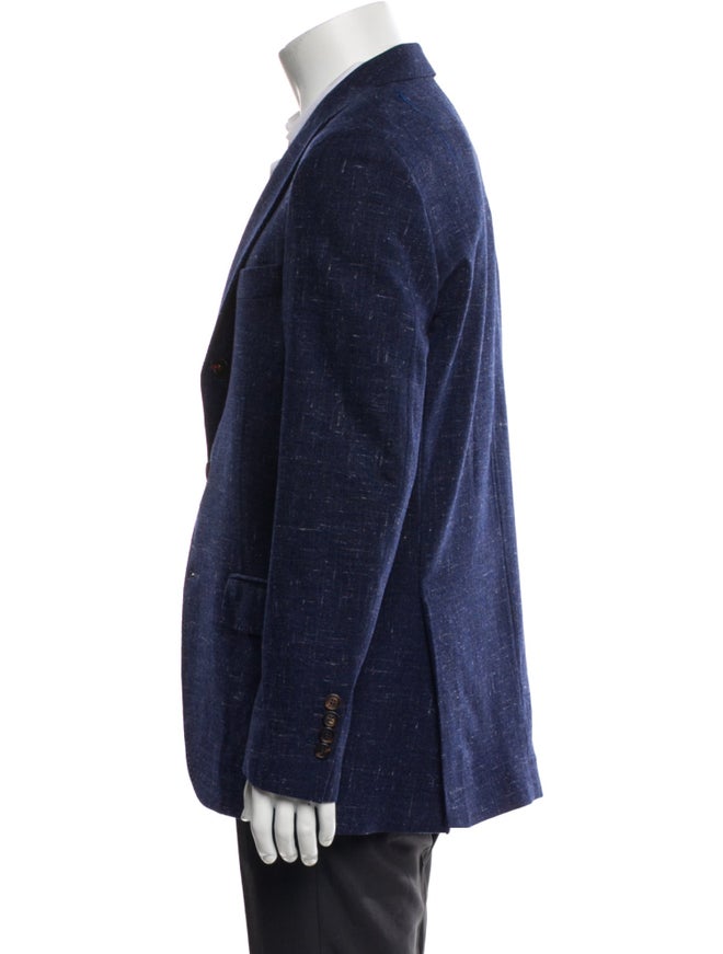 Comme des Garçons Homme Plus Floral Print Cutout Accent Blazer - Grey ...