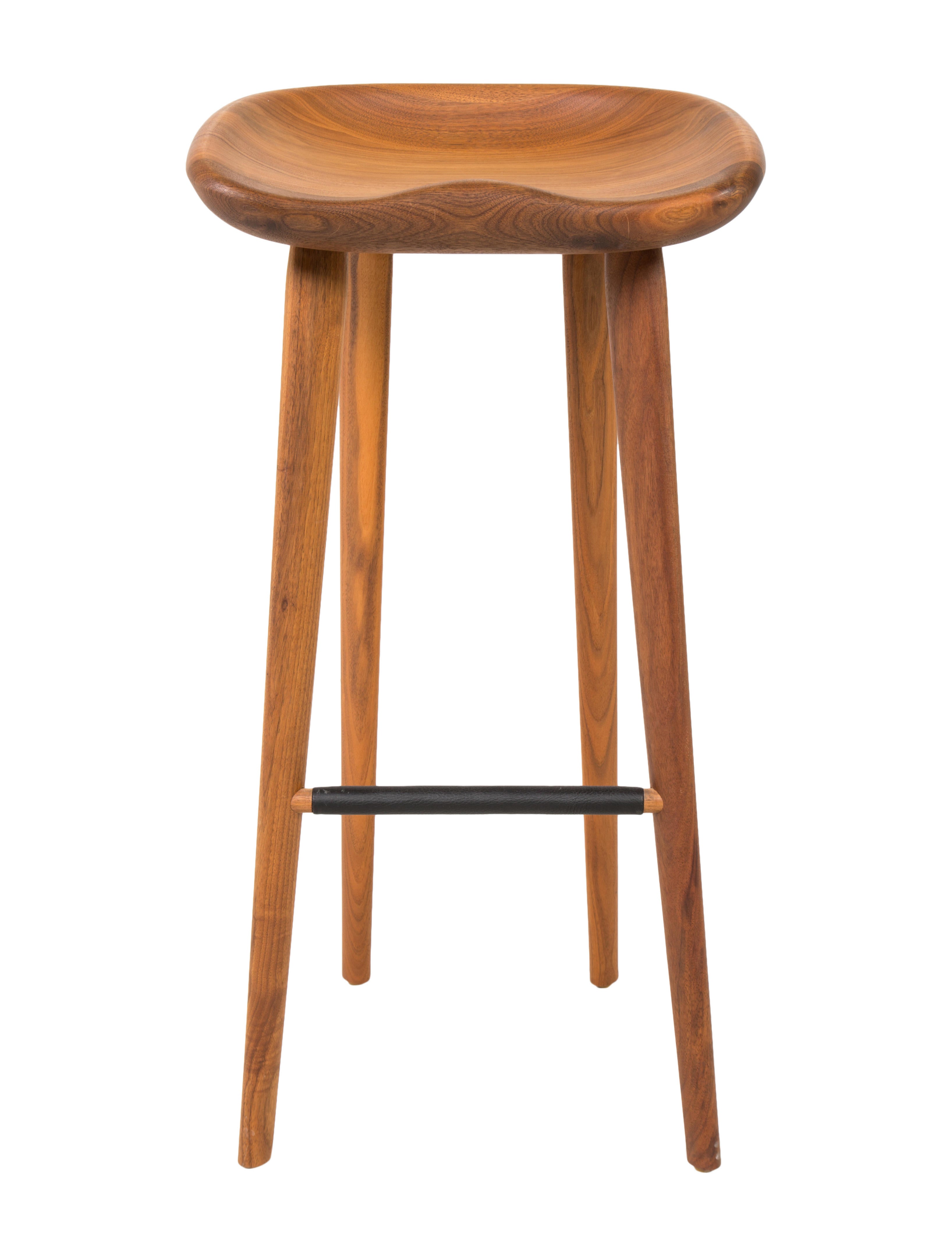 BassamFellows Tractor Counter Stool - Black Seating, Furniture ...