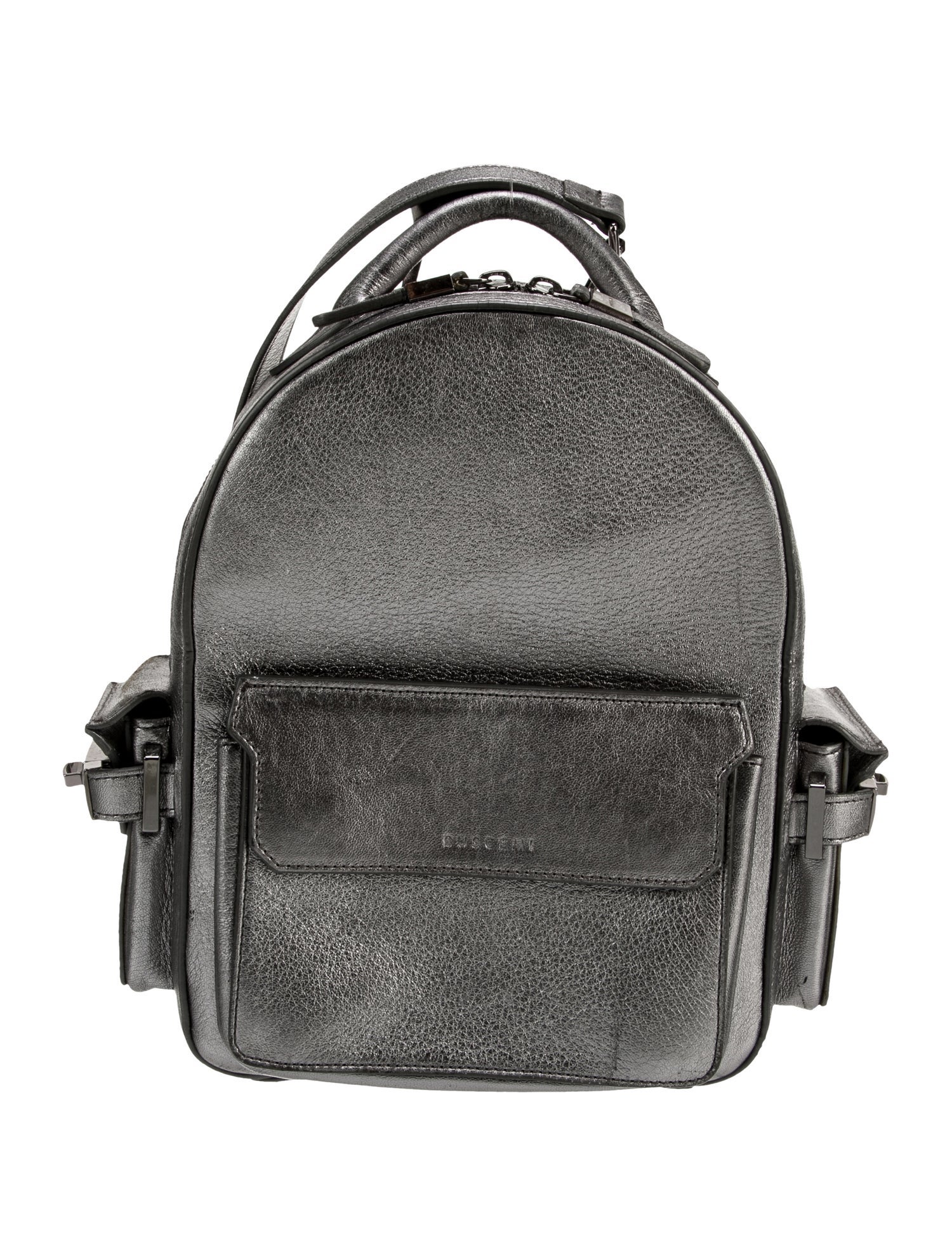 Buscemi Metallic Leather Backpack - Metallic Backpacks, Handbags ...