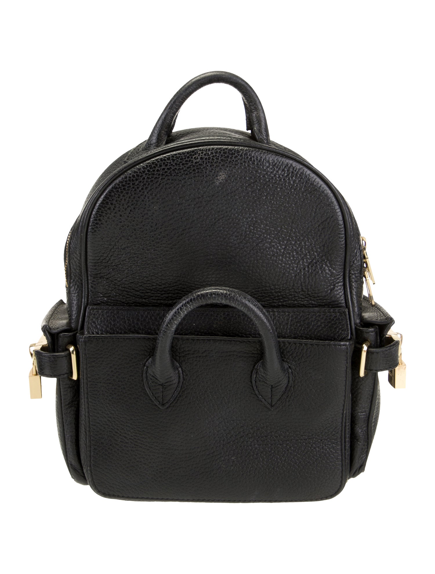 Buscemi Leather Backpack - Black Backpacks, Handbags - BSI25737 | The ...