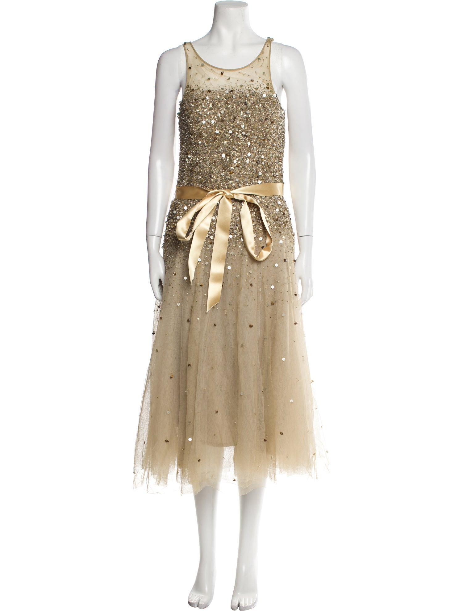 Bellville Sassoon Lorcan Mullany for Neiman Marcus Scoop Neck Long ...