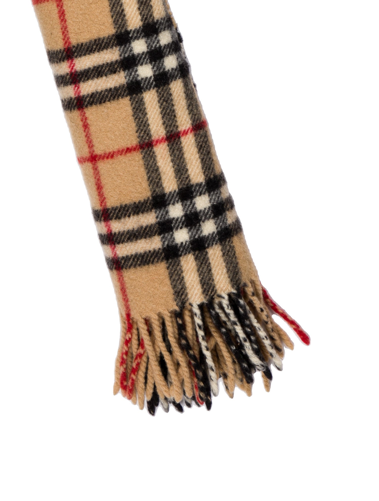 Burberry Plaid Print Scarf - Brown Scarves and Shawls, Accessories ...