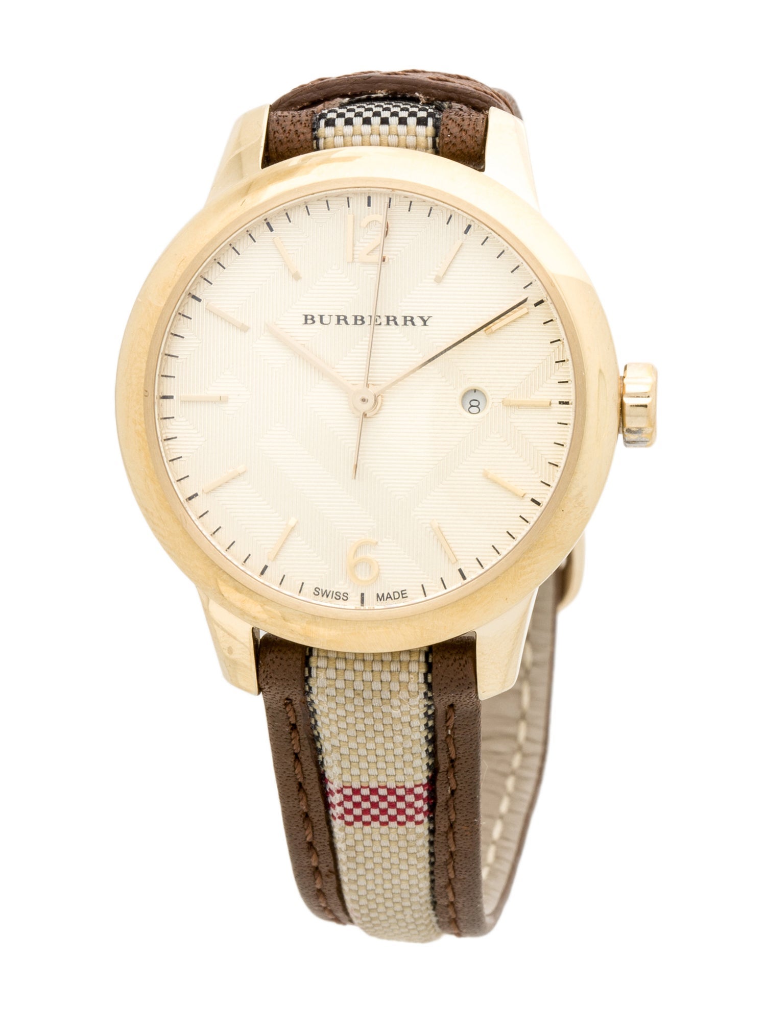 Burberry's Classic Round Watch - BU10114 | The RealReal