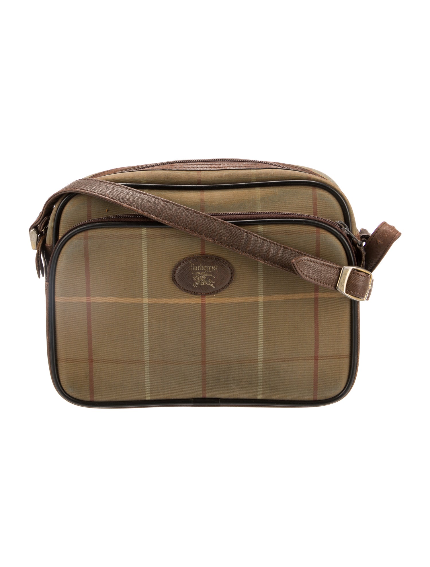 Burberry's Exploded Check Crossbody Bag Vintage - Brown Crossbody Bags ...