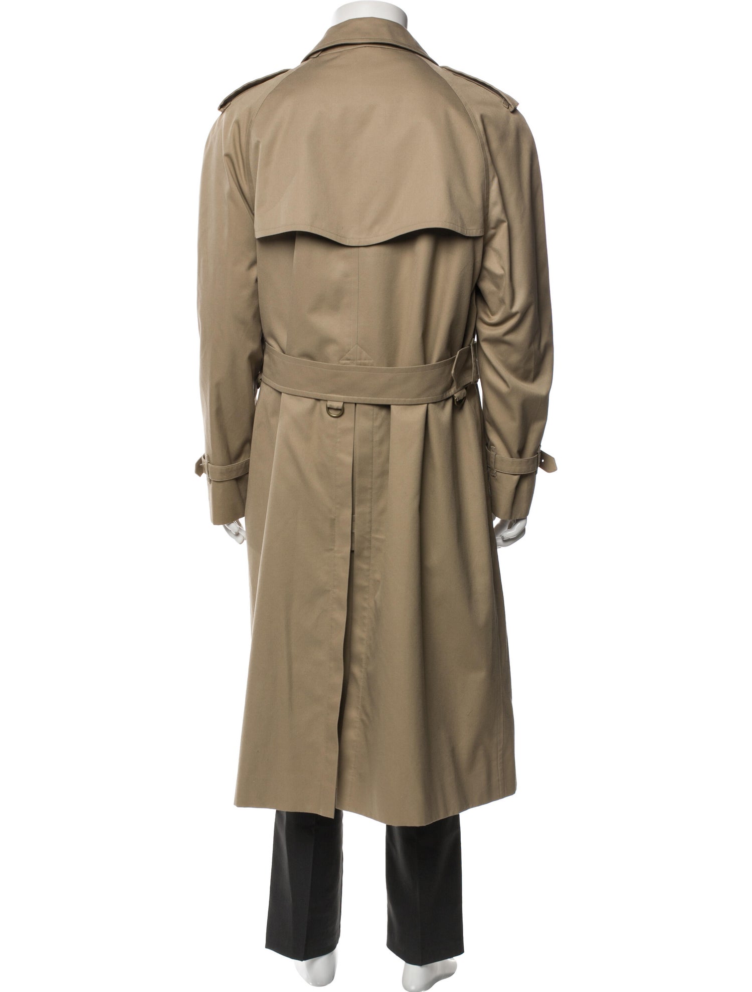 Burberry's House Check Pattern Trench Coat - Neutrals Outerwear ...