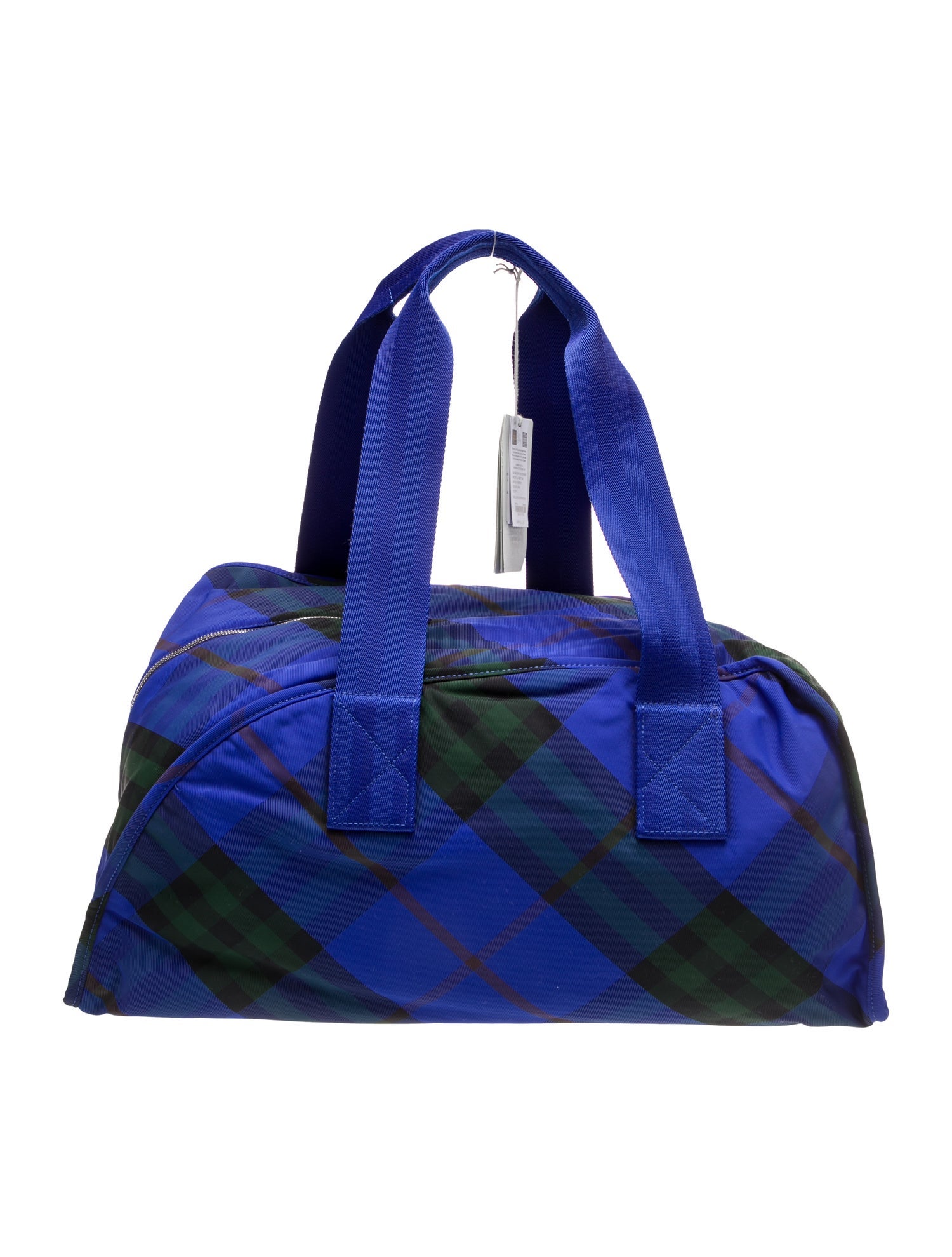 Burberry Prorsum Canvas Weekender Bag w/ Tags - Blue Weekenders, Bags ...