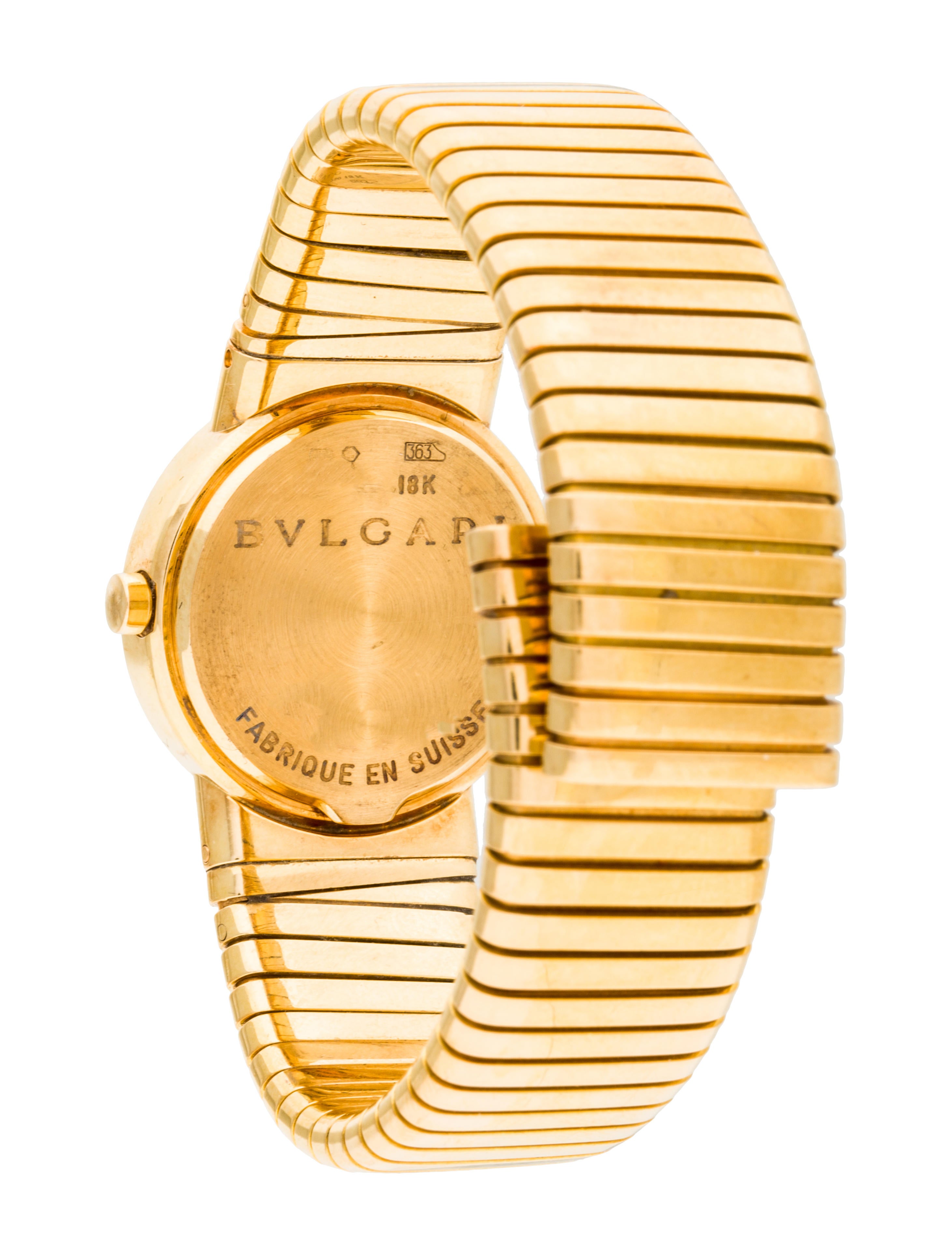 Bvlgari Tubogas Watch - Bracelet - BUL25677 | The RealReal