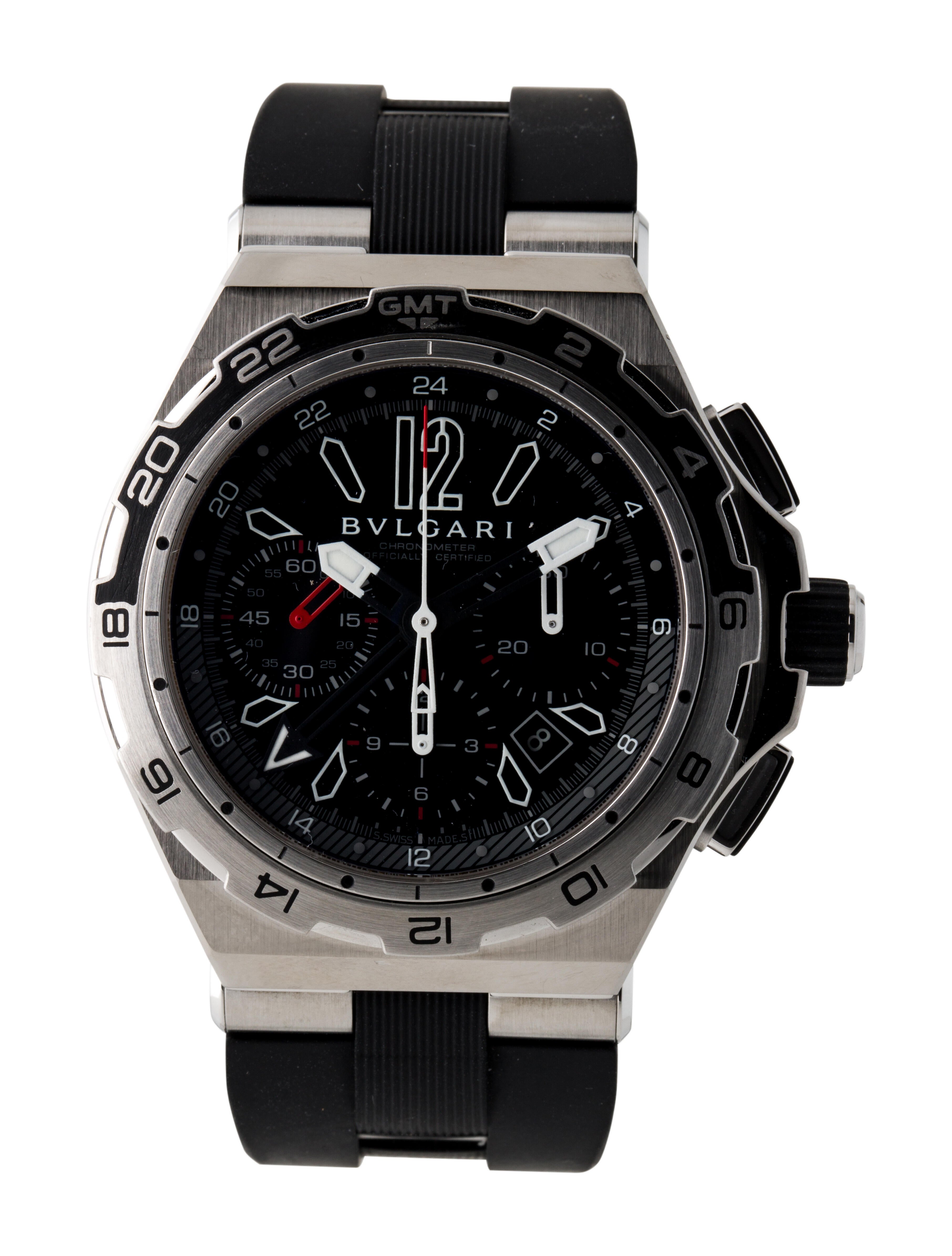 Bvlgari Diagono X-Pro GMT Chronograph Watch - DP 45 STV CH/GMT | The ...