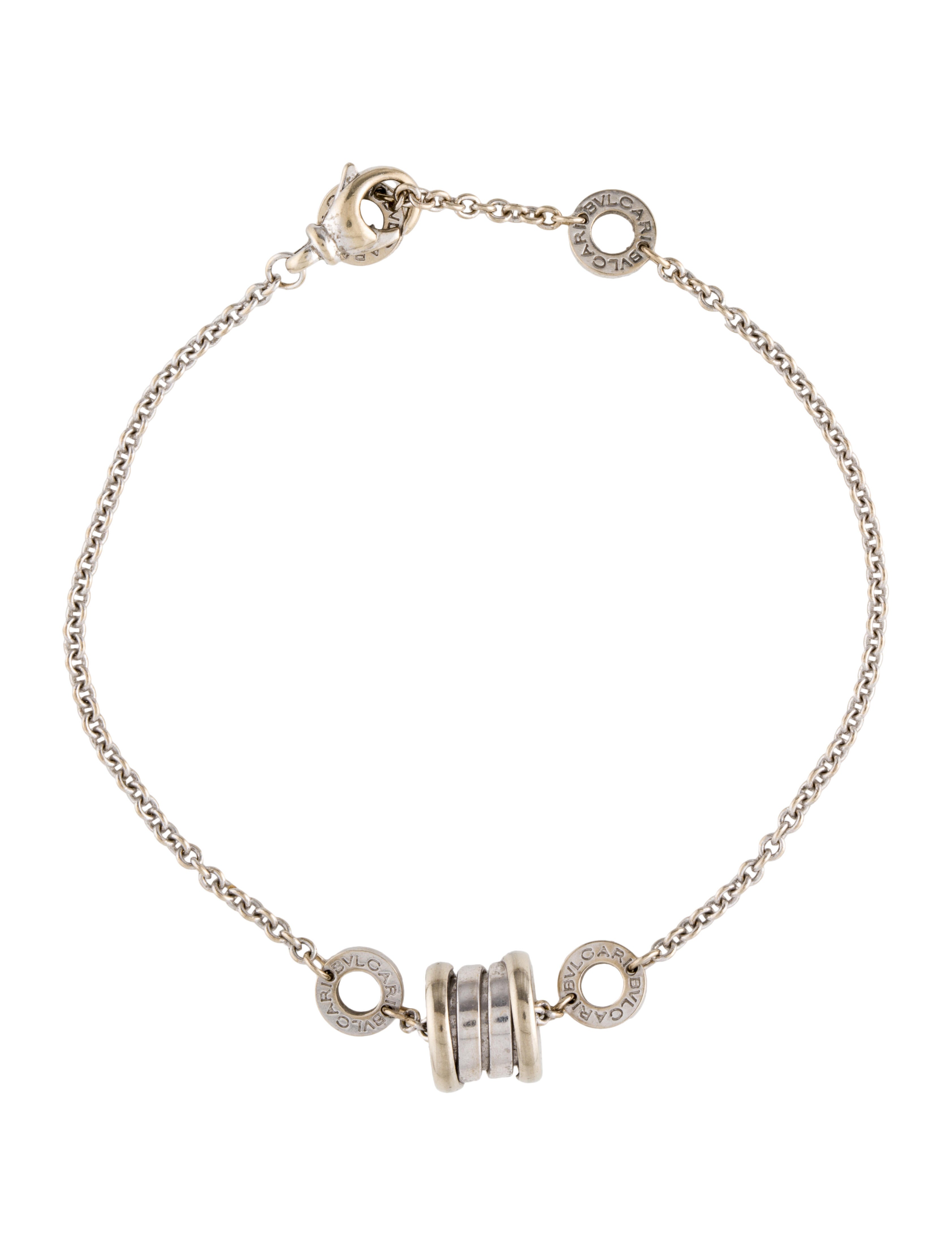 Bvlgari 18K Ceramic B.zero1 Bracelet - Black, 18K Rose Gold Station, Bracelets - BUL58085 | The ...
