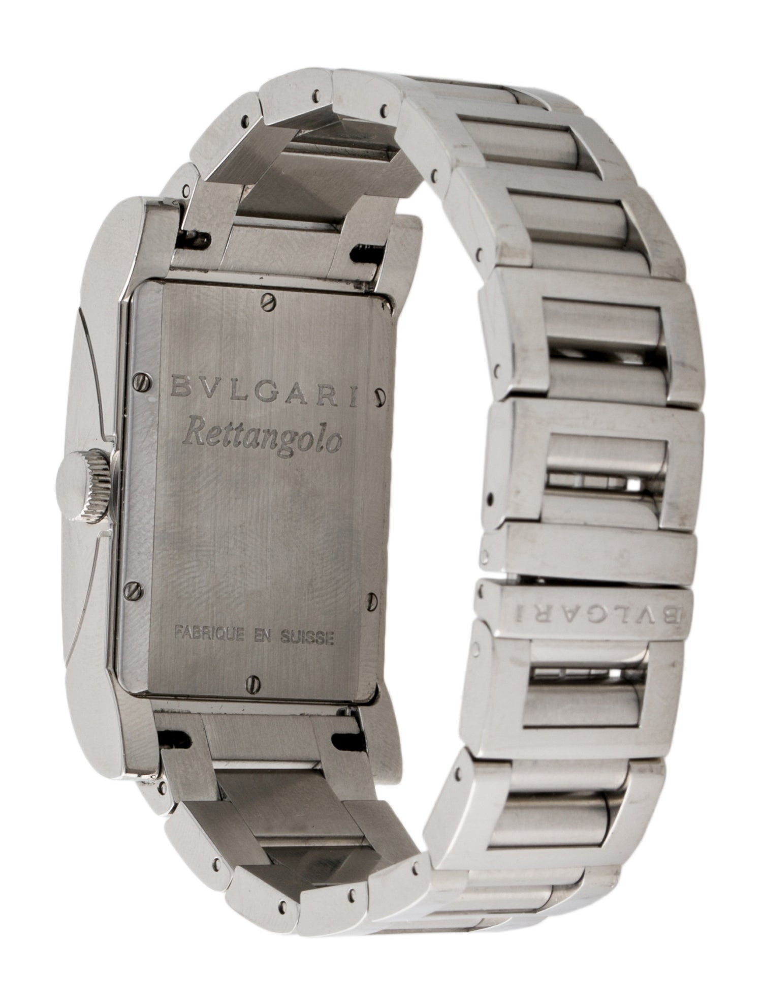 Bvlgari Rettangolo Watch - RT45S | The RealReal