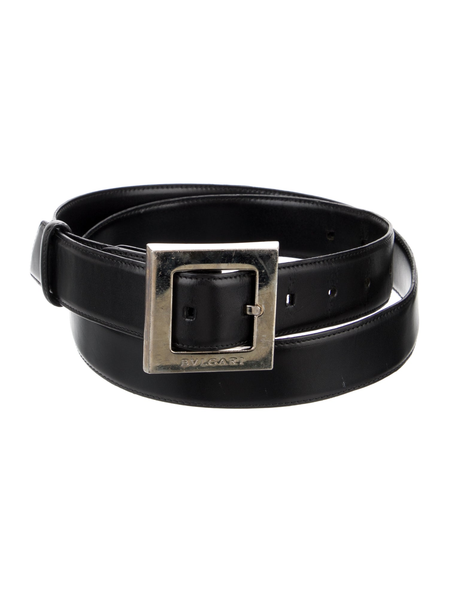 Bvlgari Leather Belt - Black Belts, Accessories - BUL56966 | The RealReal