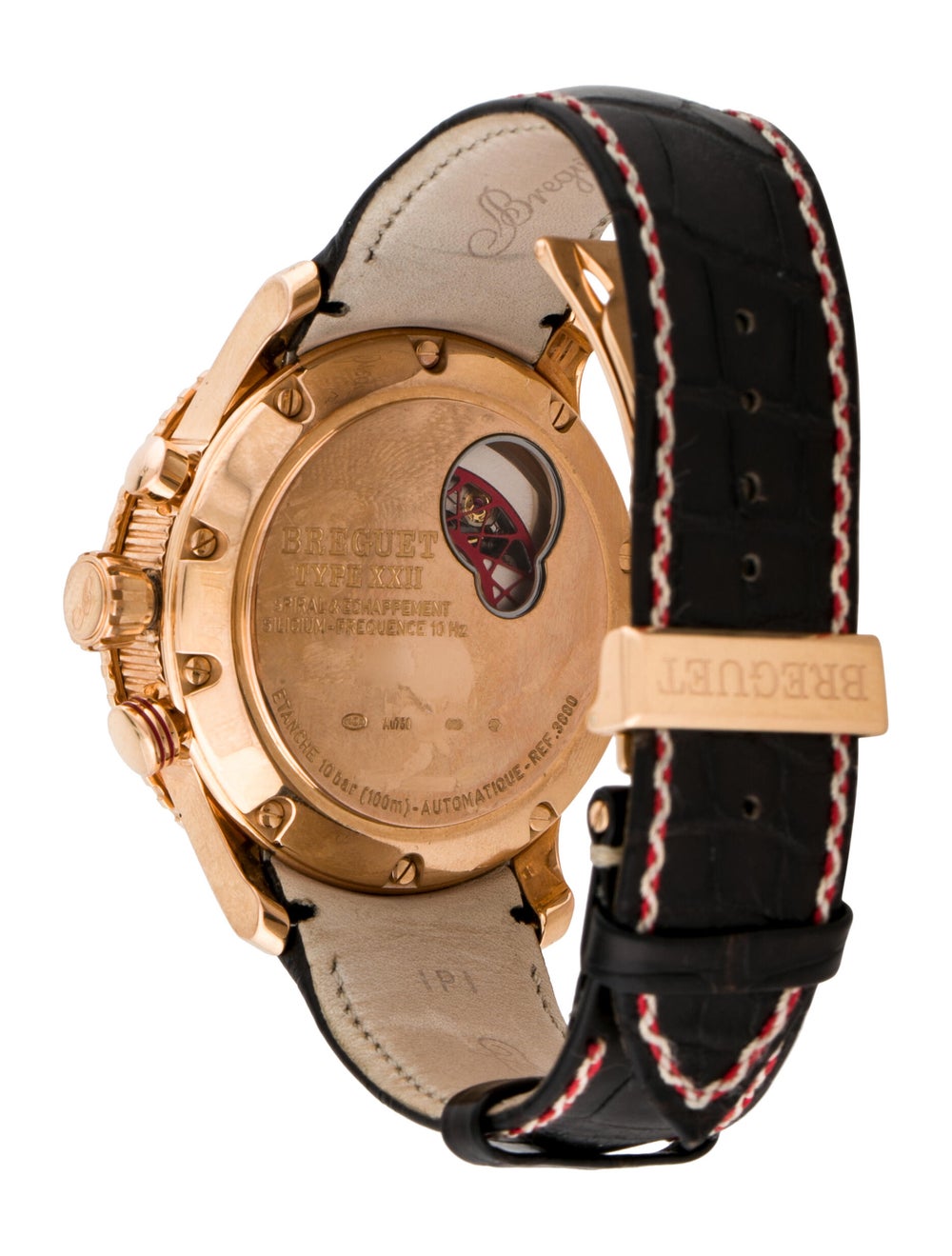 Breguet Transatlantique Type Xxii Watch - Gem