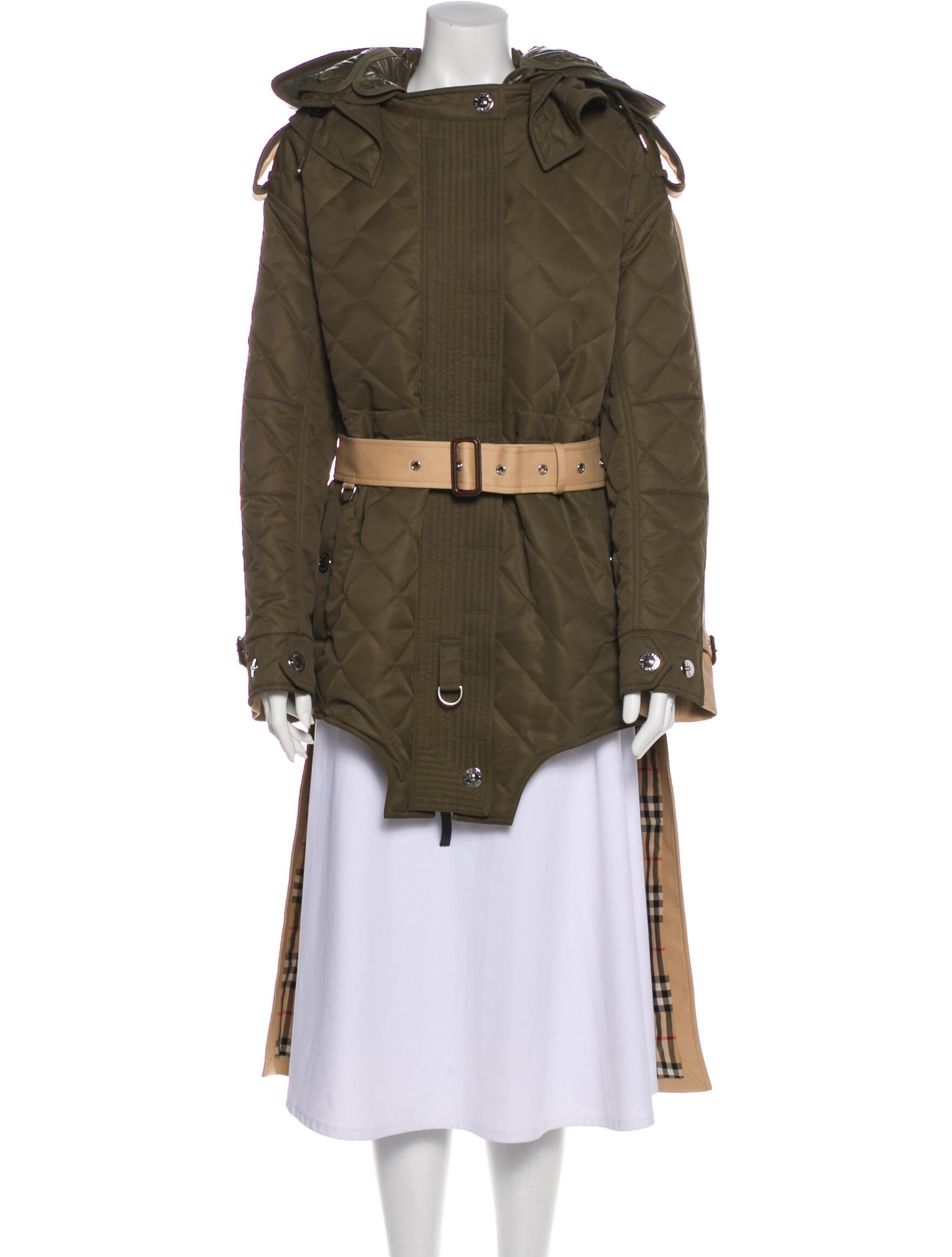 Burberry Coat w/ Tags - Green Coats, Clothing - BUR219684 | The RealReal