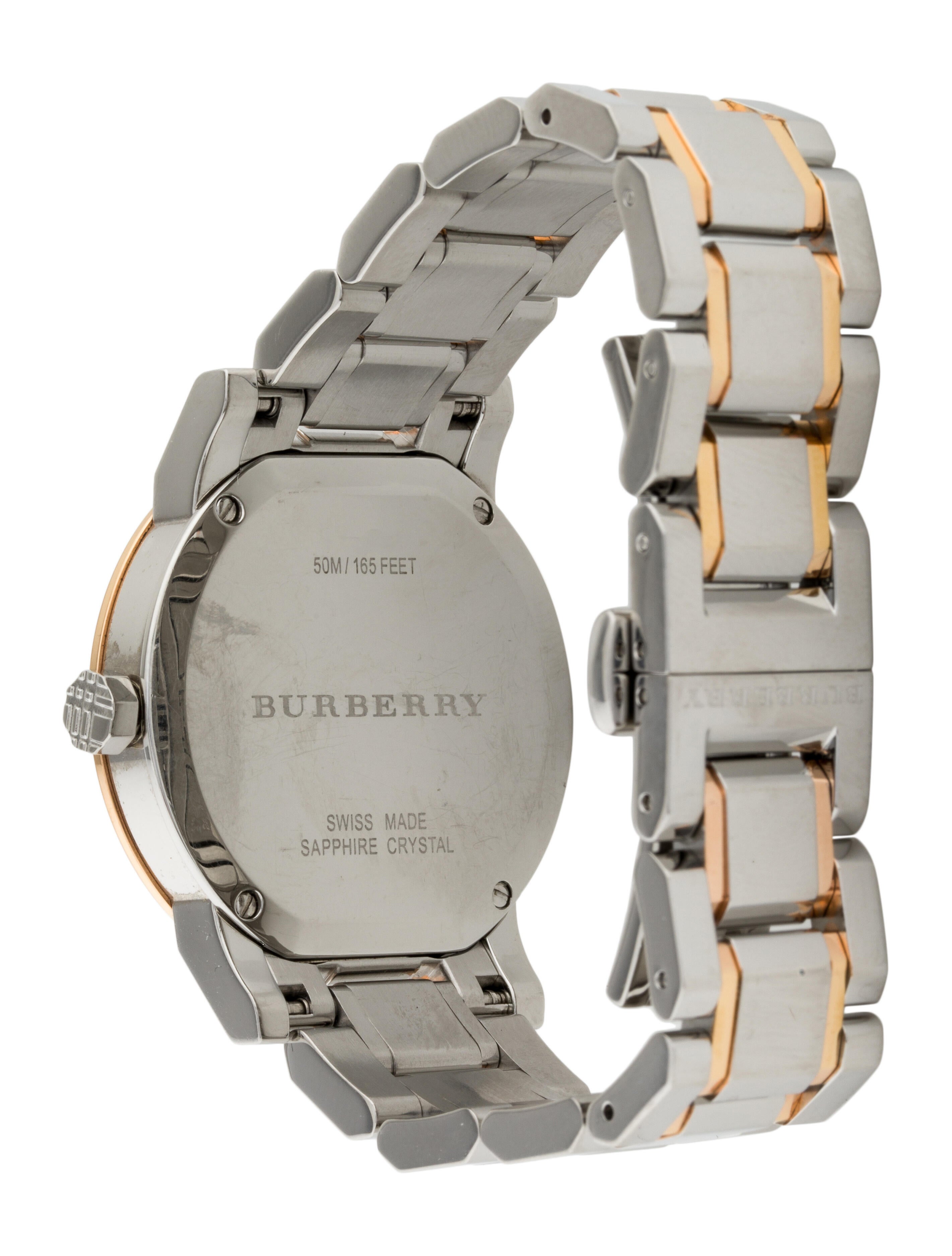 Burberry The City Watch - BU9105 | The RealReal