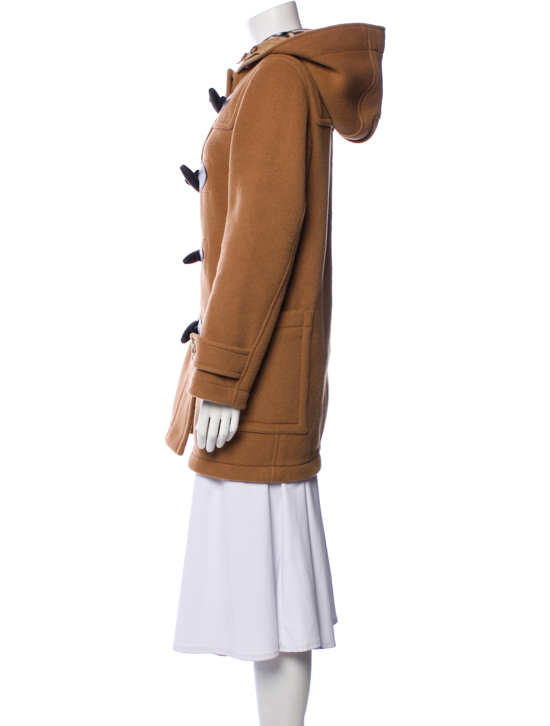 Burberry Duffle Faux Fur Coat - Brown Coats, Clothing - BUR299618 | The ...