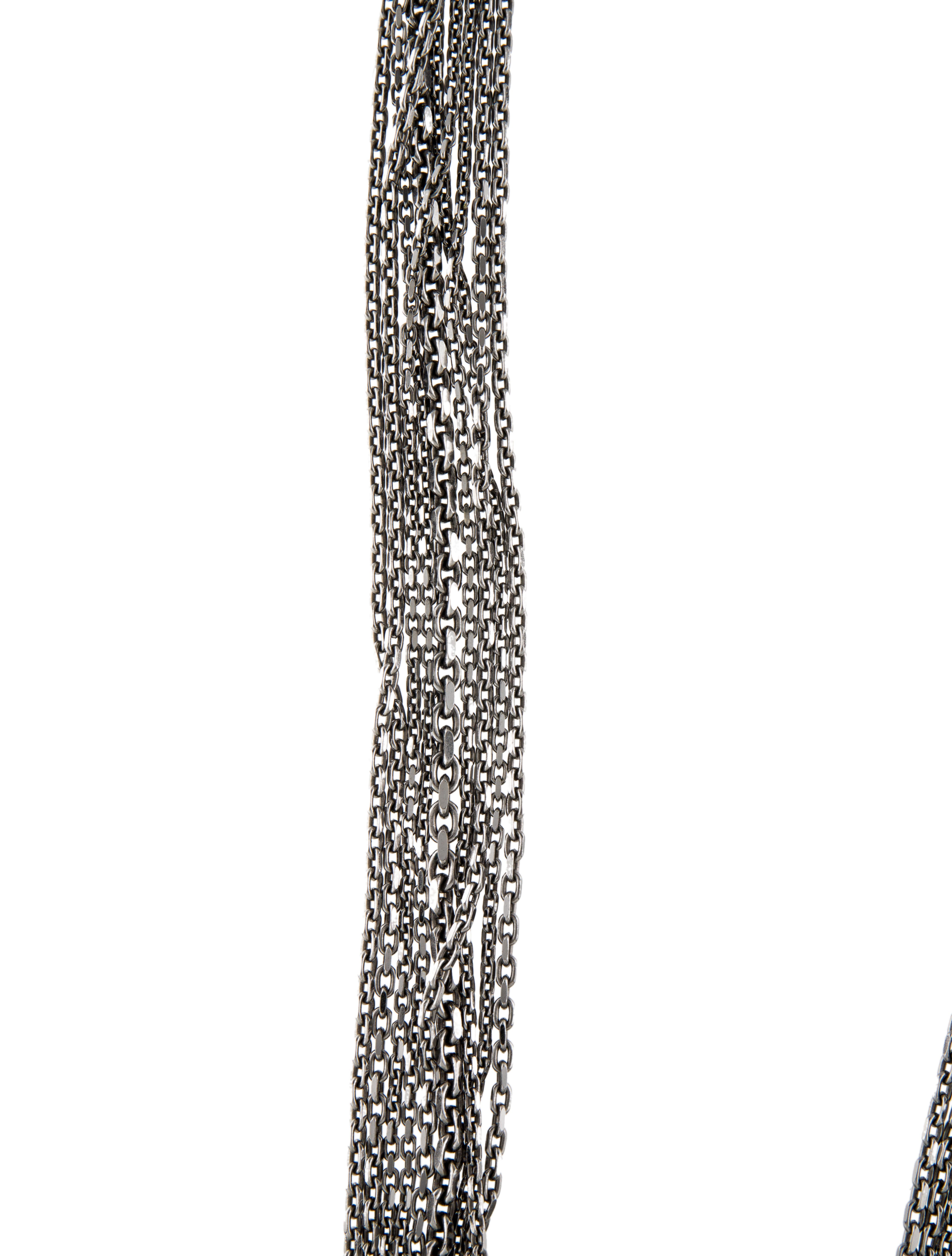 Burberry Multi-Chain Necklace - Multistrand, Necklaces - BUR301225 ...