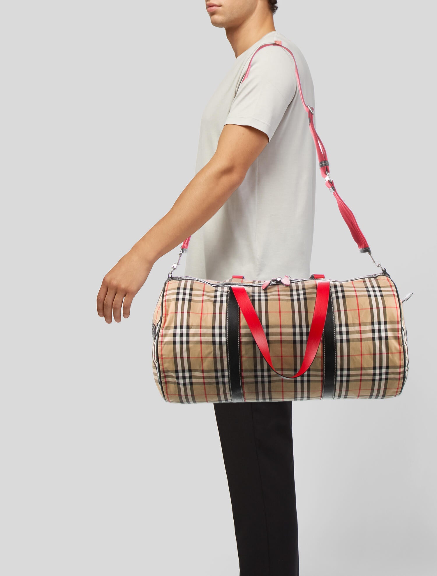 Burberry Vintage Check Weekender Bag - Brown Weekenders, Bags ...