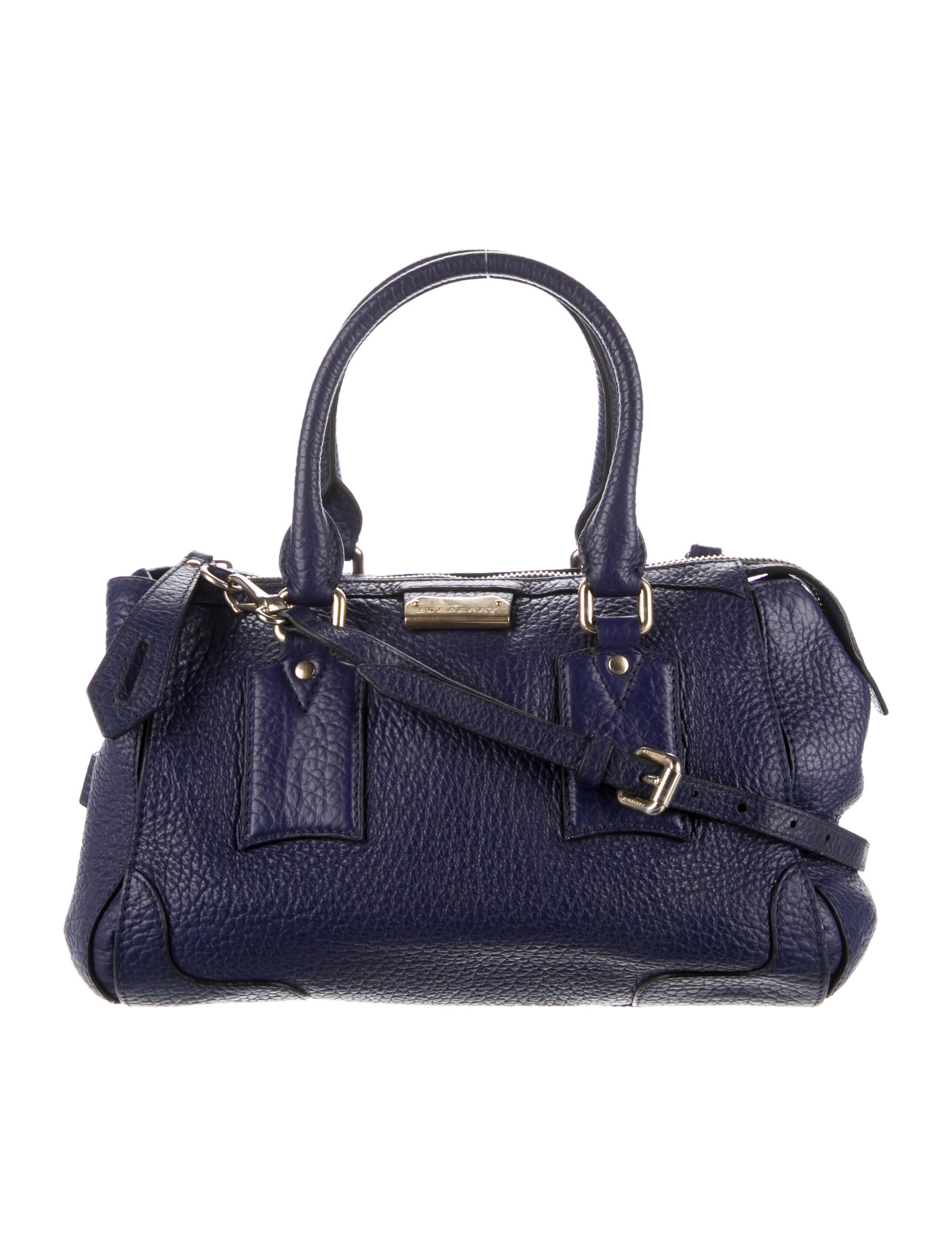 Burberry Handle Bag - Blue Handle Bags, Handbags - BUR36358 | The RealReal
