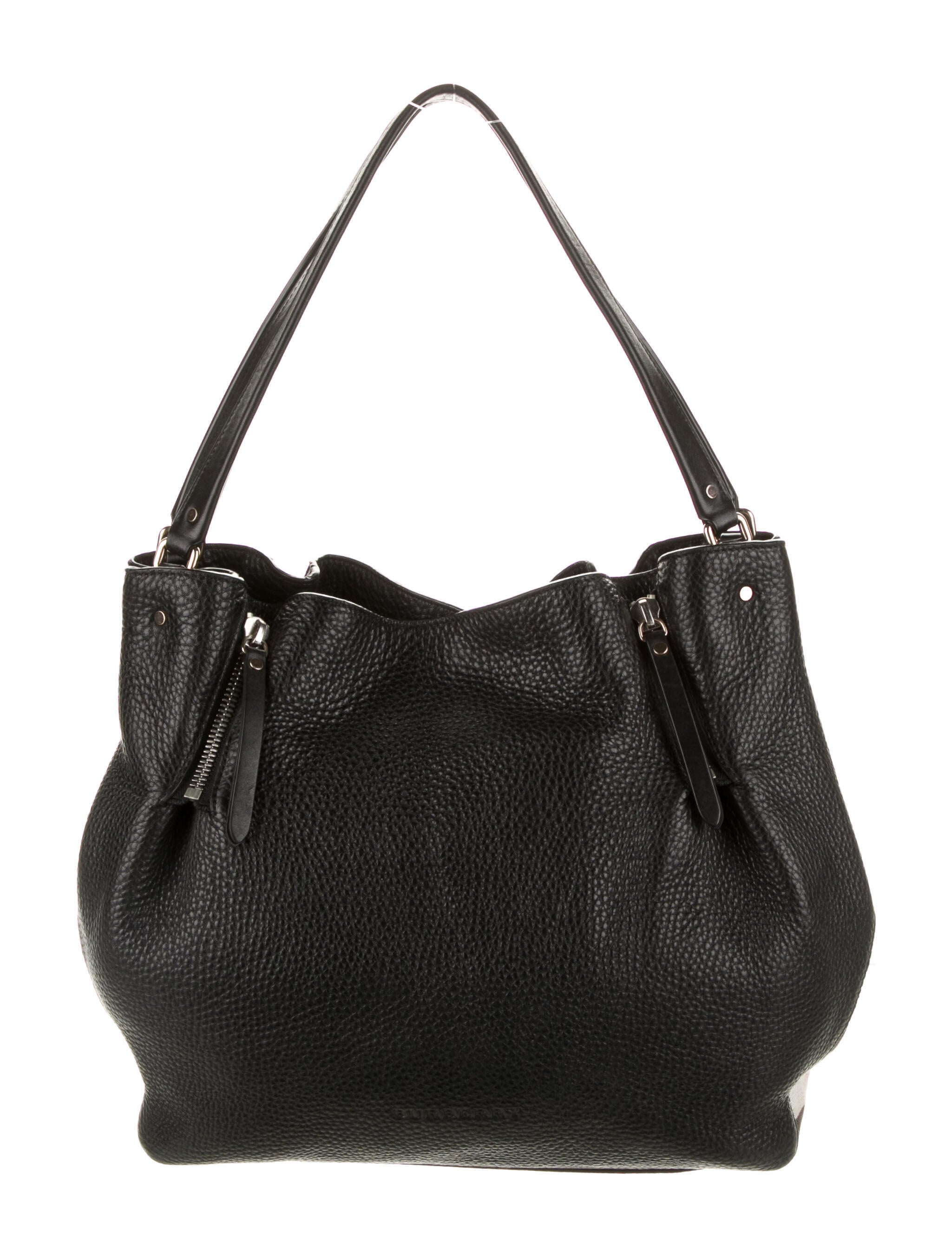 Burberry Leather Maidstone Tote - Black Totes, Handbags - BUR165770 ...